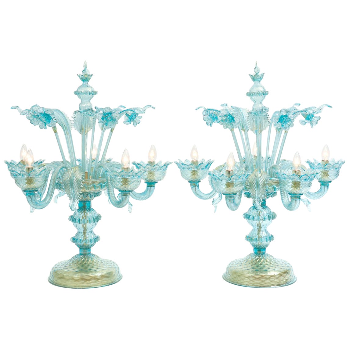 Flambeau Table Lamp For Sale at 1stDibs