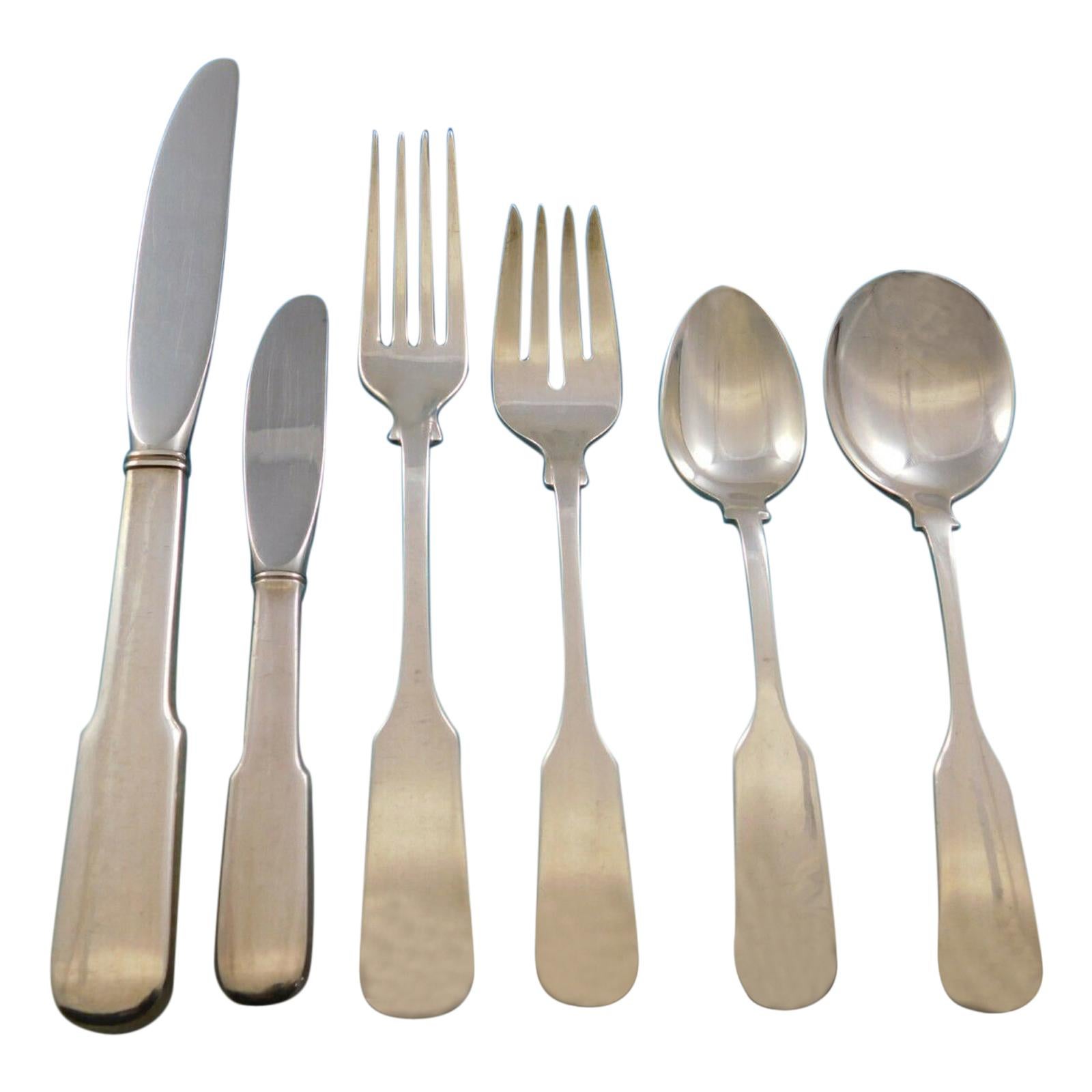 Old French by Gorham Sterling Silver Flatware Set for 8 Service 43 ...
