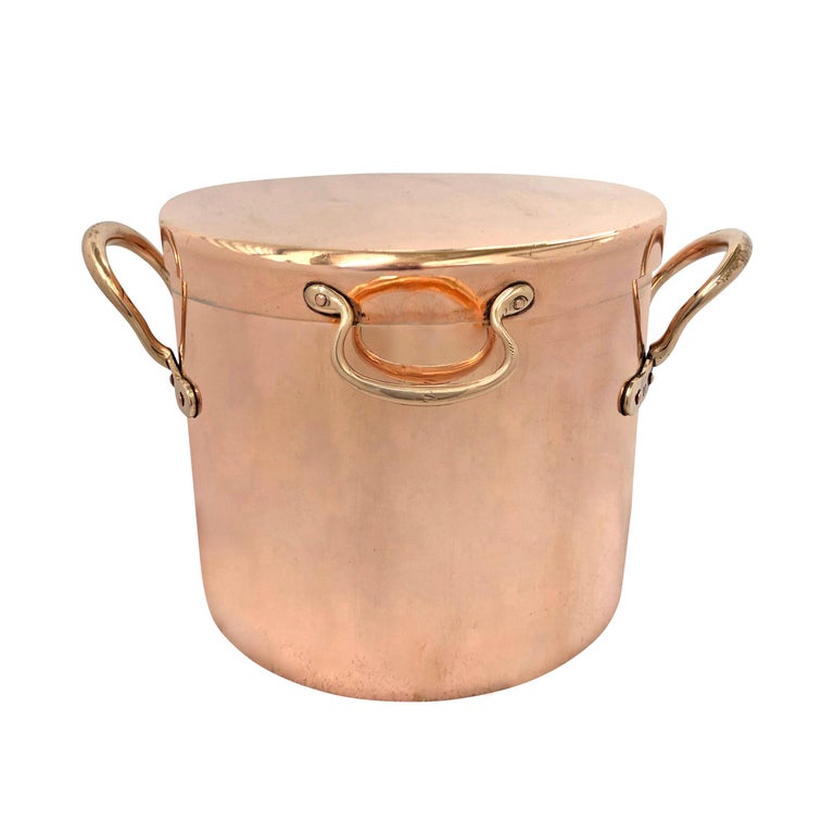 19th Century English Copper Daubière at 1stDibs