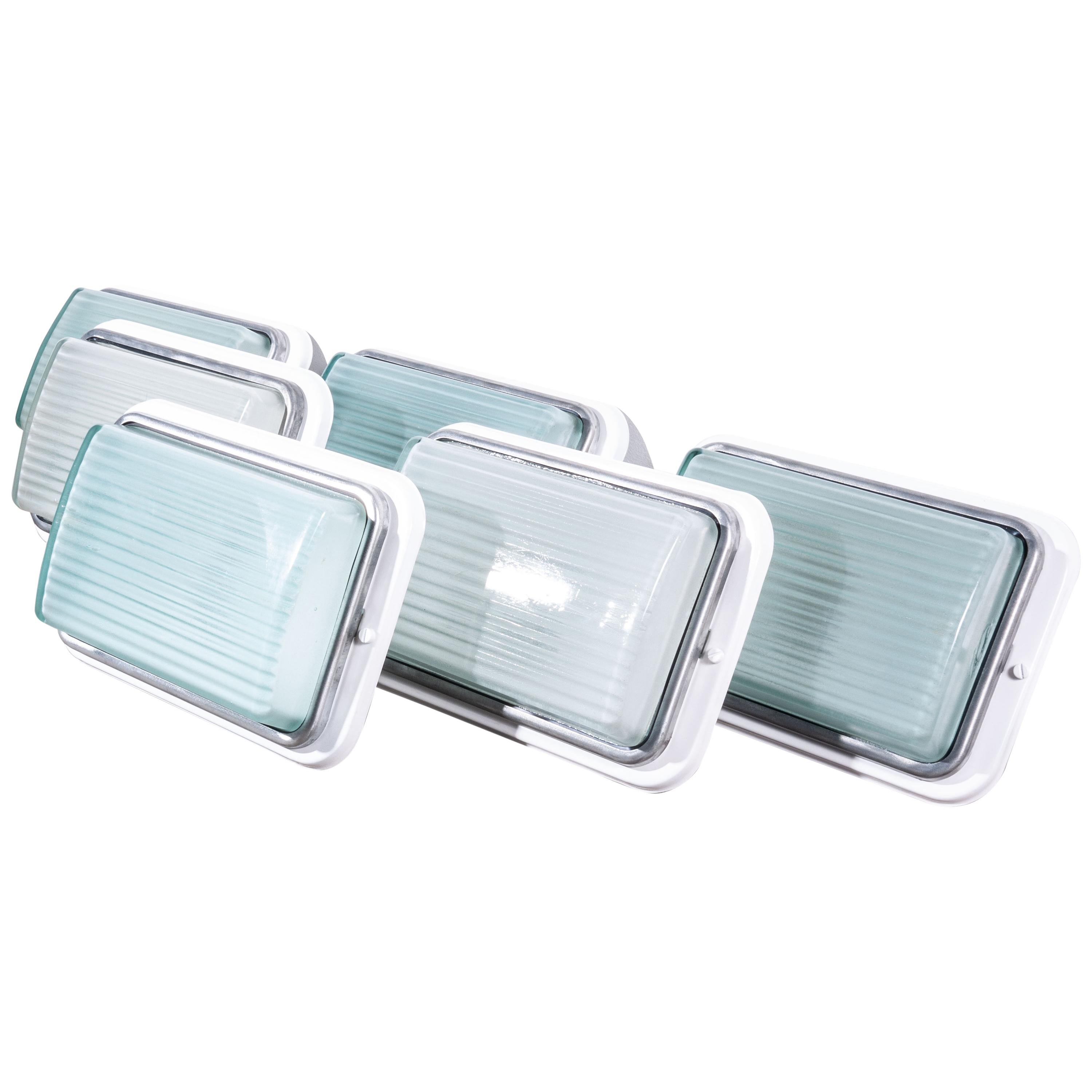 1940s French Train Wall, Ceiling Lamps, Lights, New Old Stock at ...