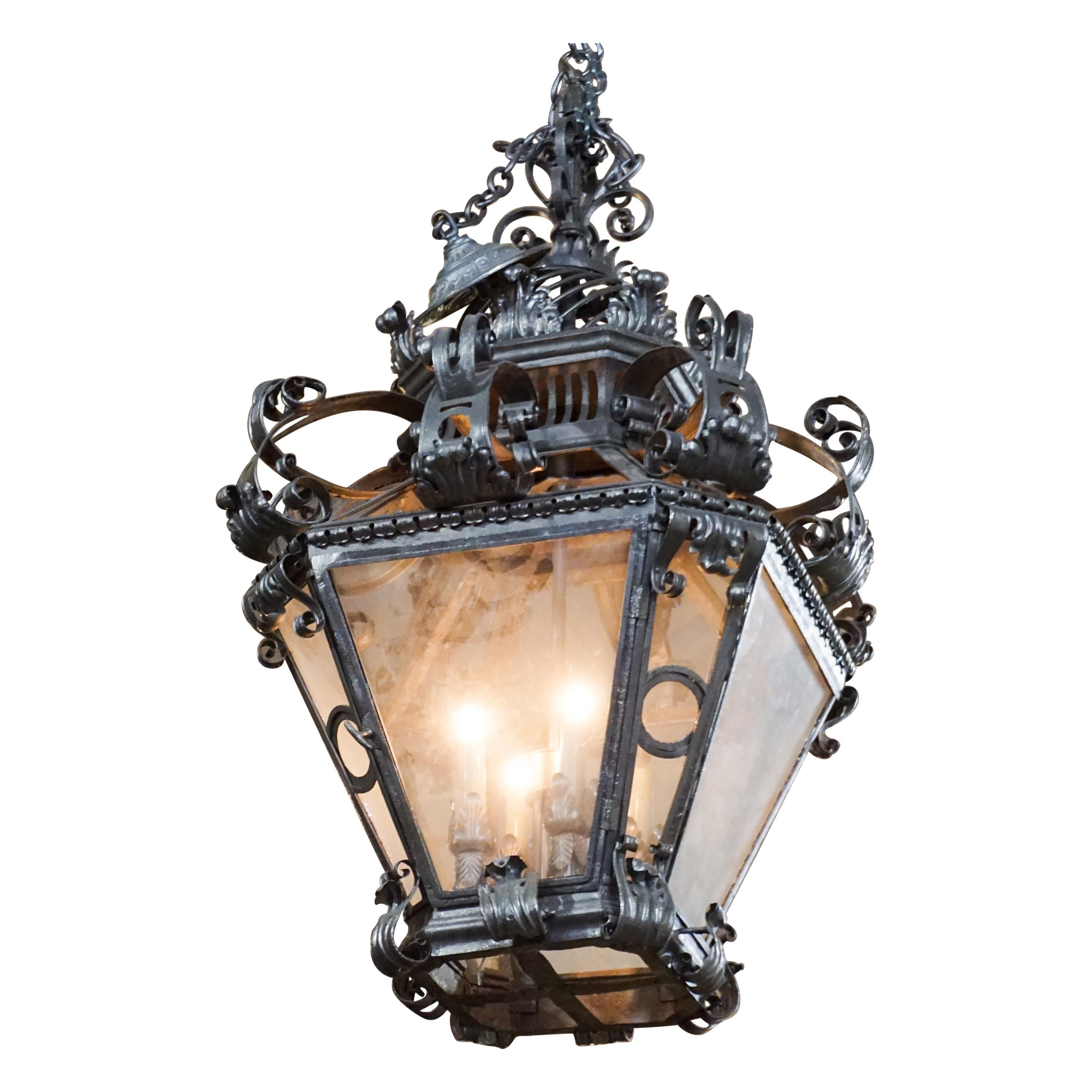 Antique French Lantern at 1stDibs