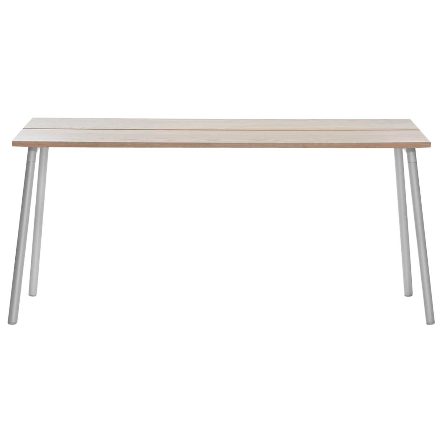 Emeco Run Small Table in Aluminum and Ash by Sam Hecht and Kim Colin ...