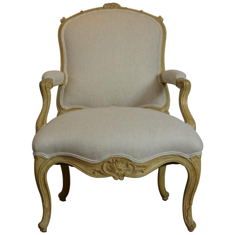 Louis XV Style Accent Chair at 1stDibs