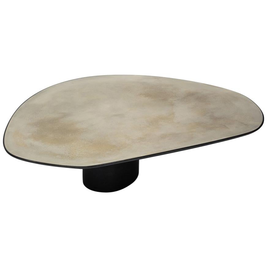 NR Hand-Sculpted Liquid Graphite Metal Smooth Black Finished Low ...