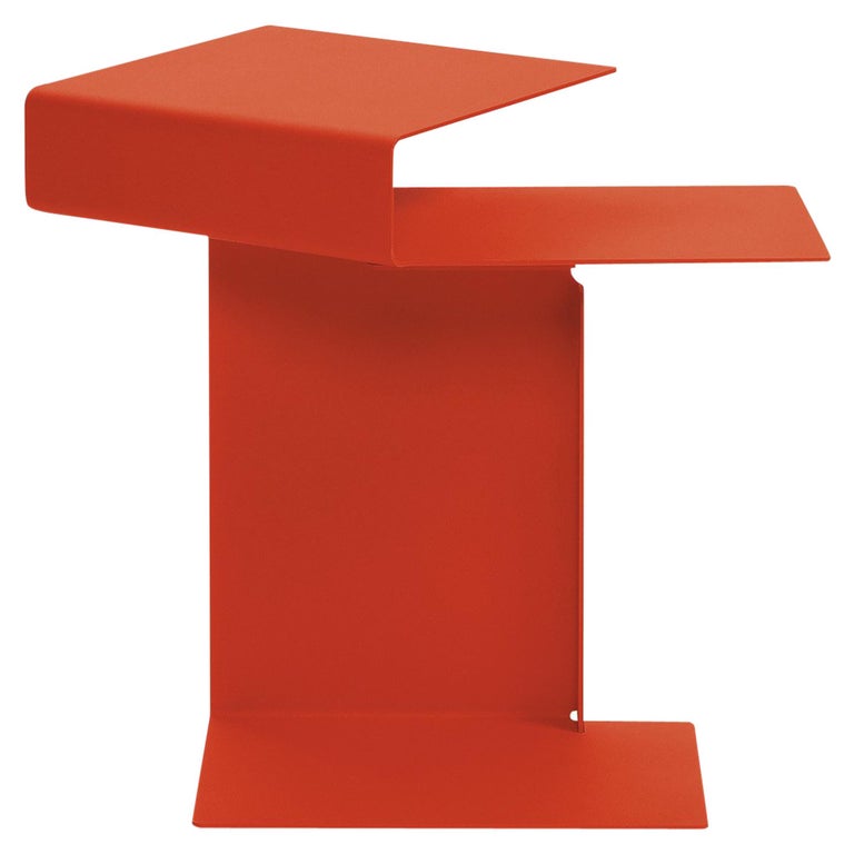 ClassiCon Diana E Side Table in Coral Red by Konstantin Grcic For Sale ...