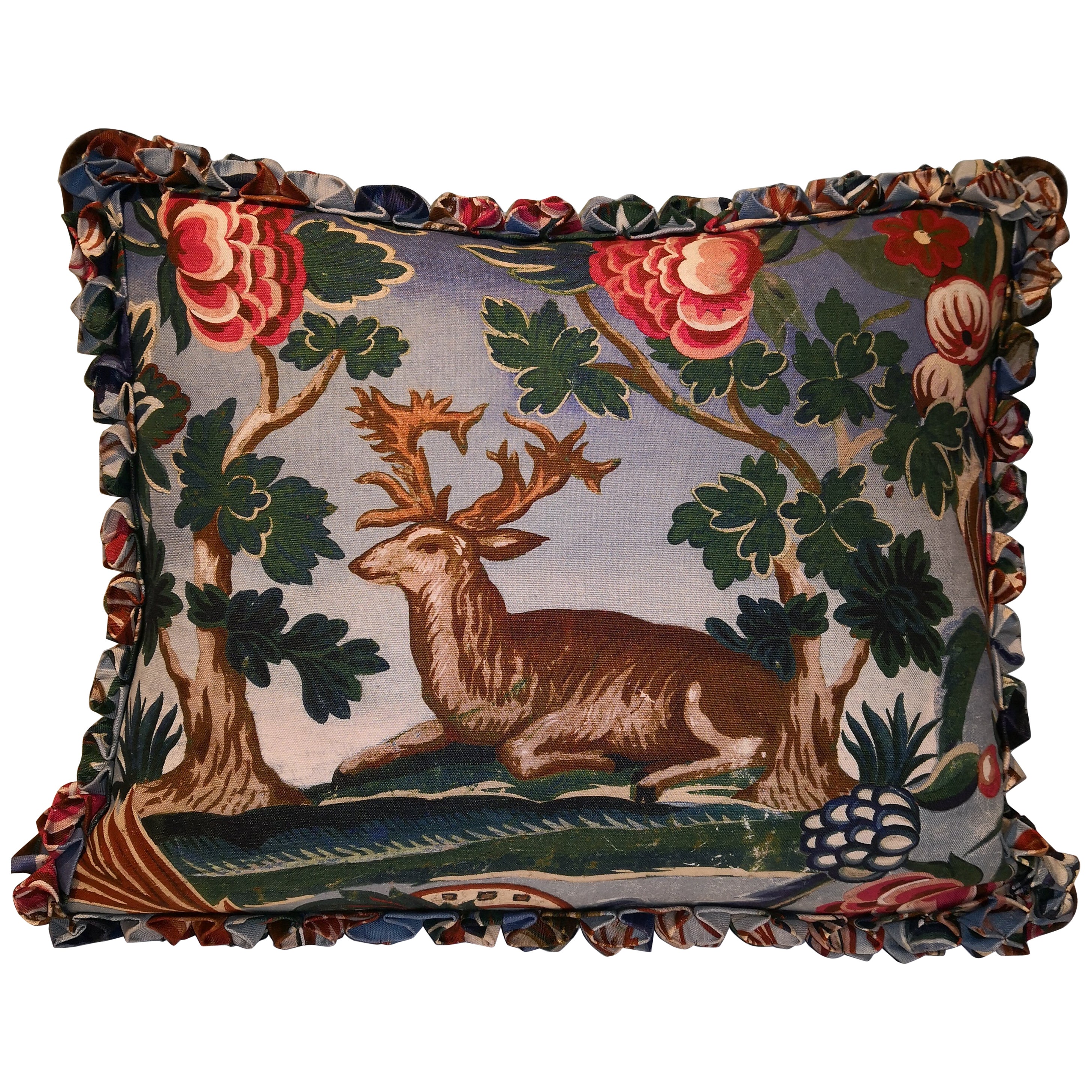 Black Forest Handmade Cushion Hunting Scene Sofina Boutique Kitzbühel ...