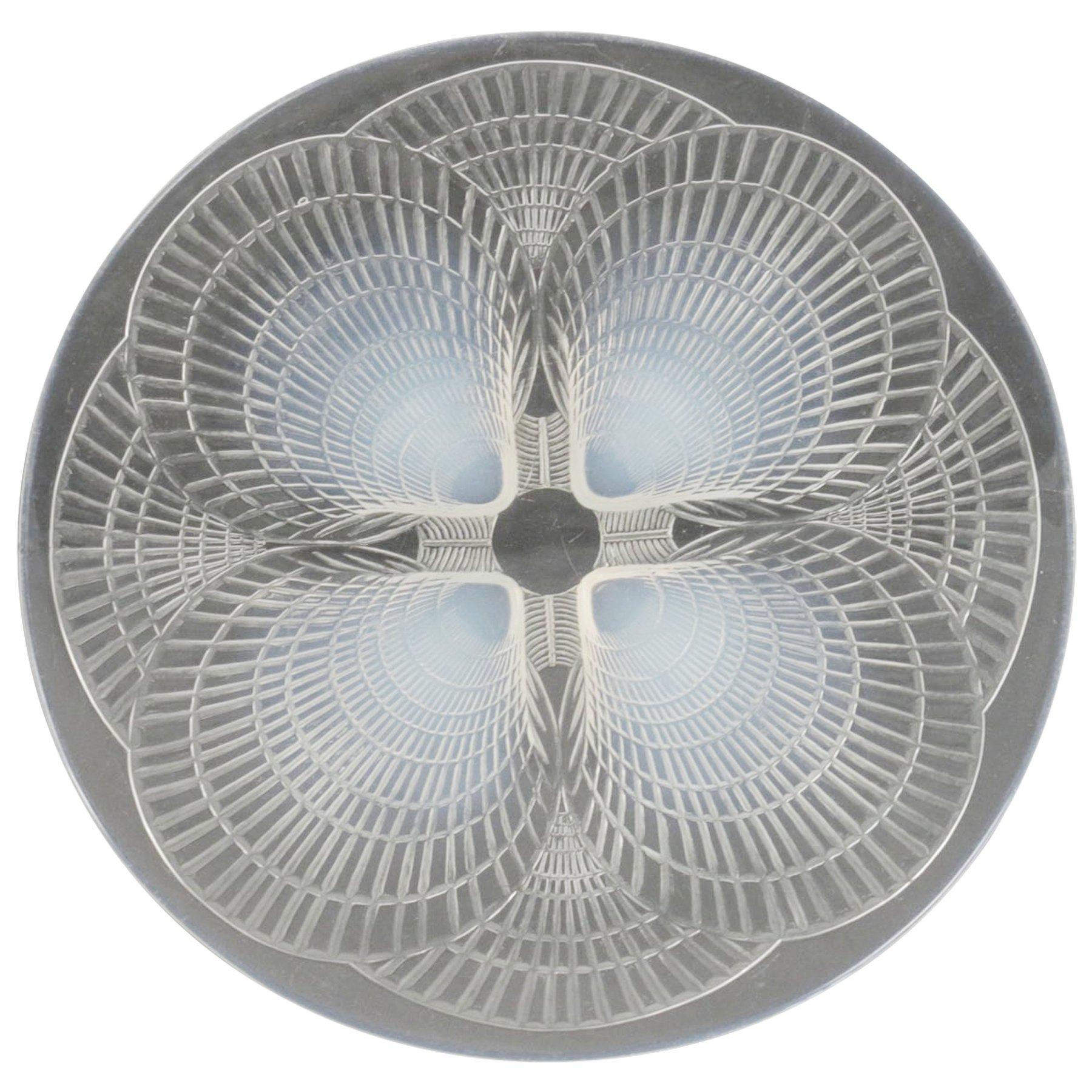 Set of 11 René Lalique Opalescent "Coquilles" Pattern Plates For Sale ...