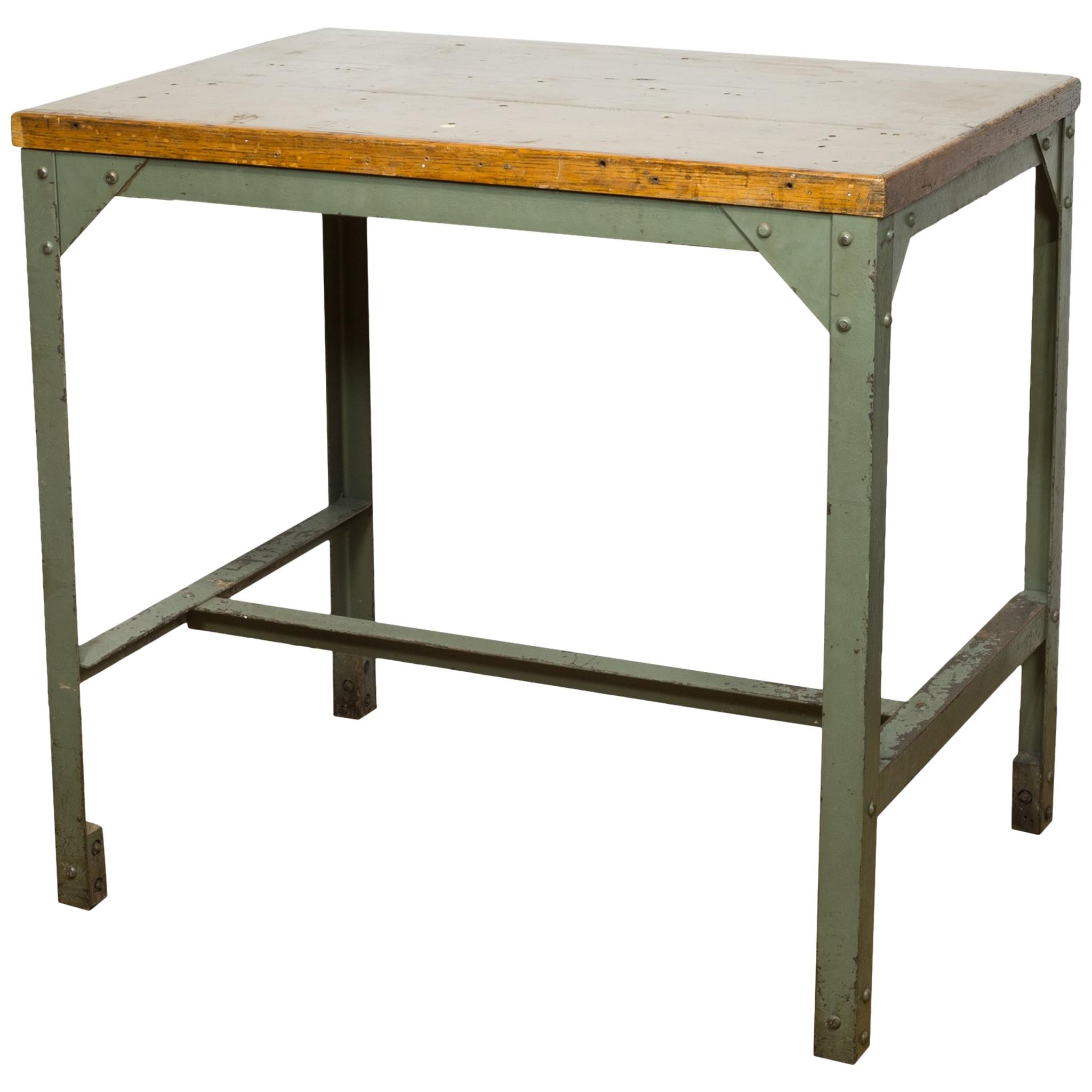 Early 20th Century Industrial Machinist's Work Table, circa 1940 For ...