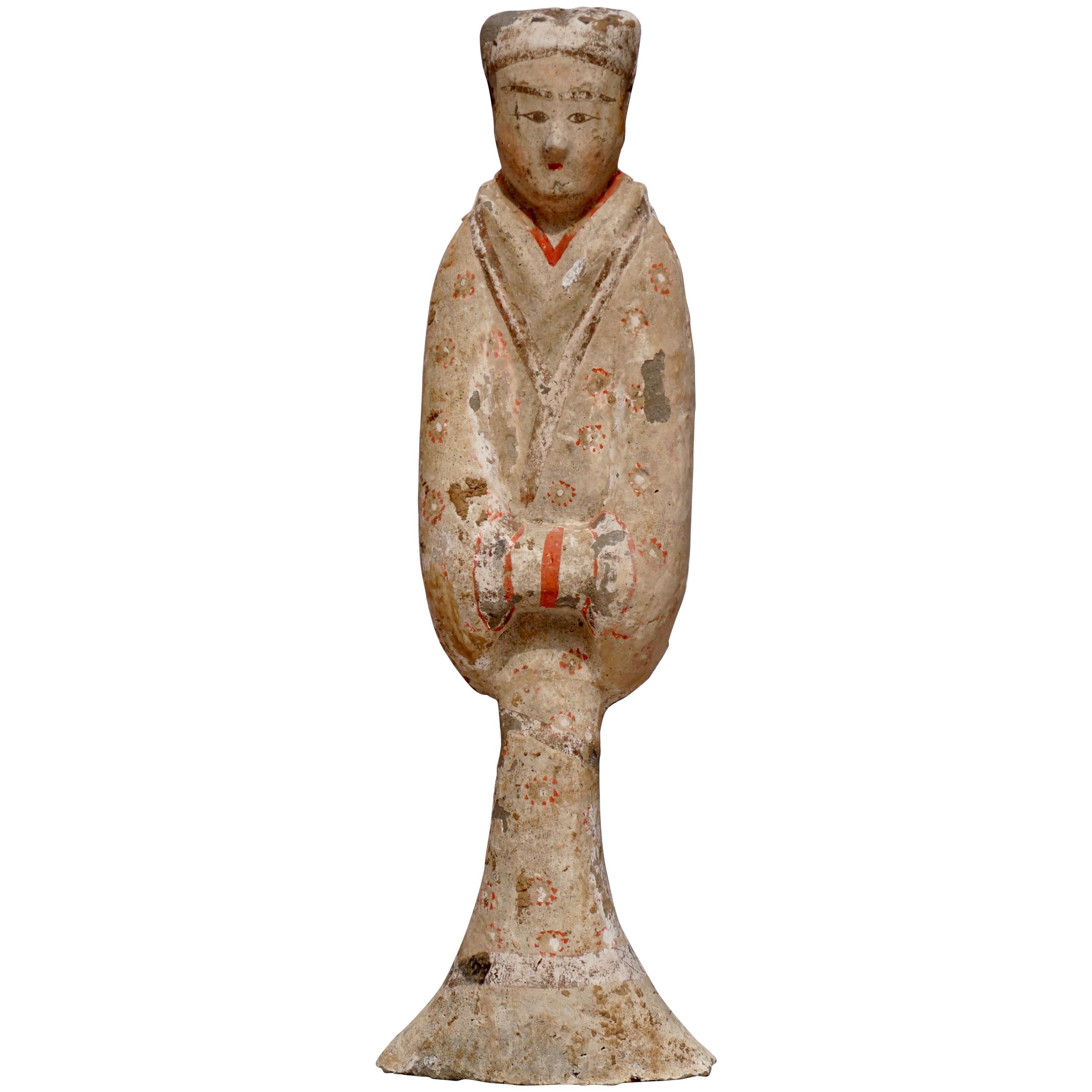 Han Dynasty TL Tested Terra-cotta Court Lady Statue (206BC - 220AD) at ...