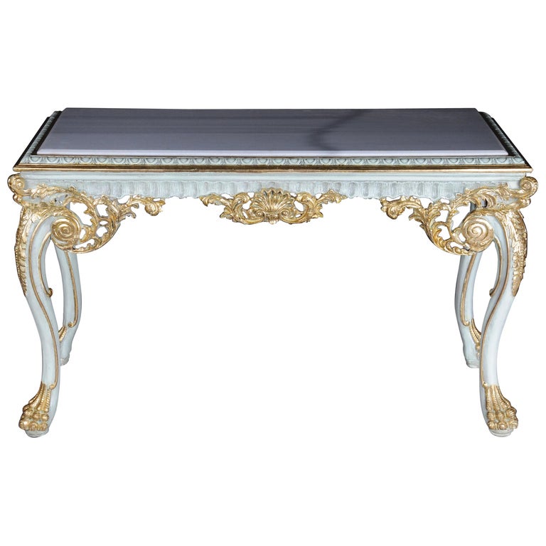 Magnifique console ou enfilade en bois de hêtre de style baroque En ...