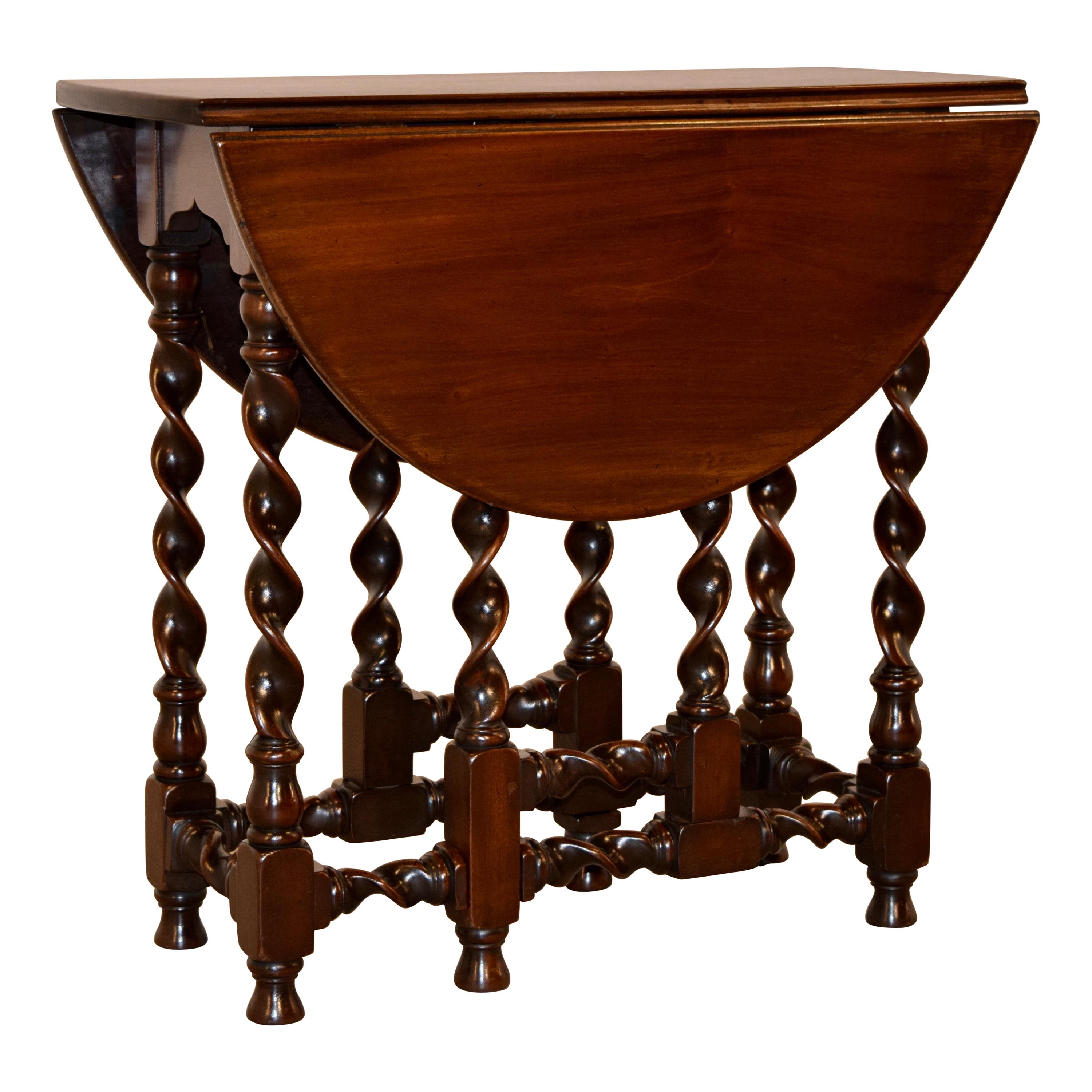 19th Century Mahogany Gate Leg Table at 1stDibs