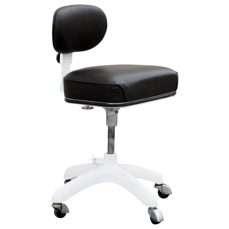 1950s Cramer "Air Flow" Armless Task Chair, Refinished at 1stDibs