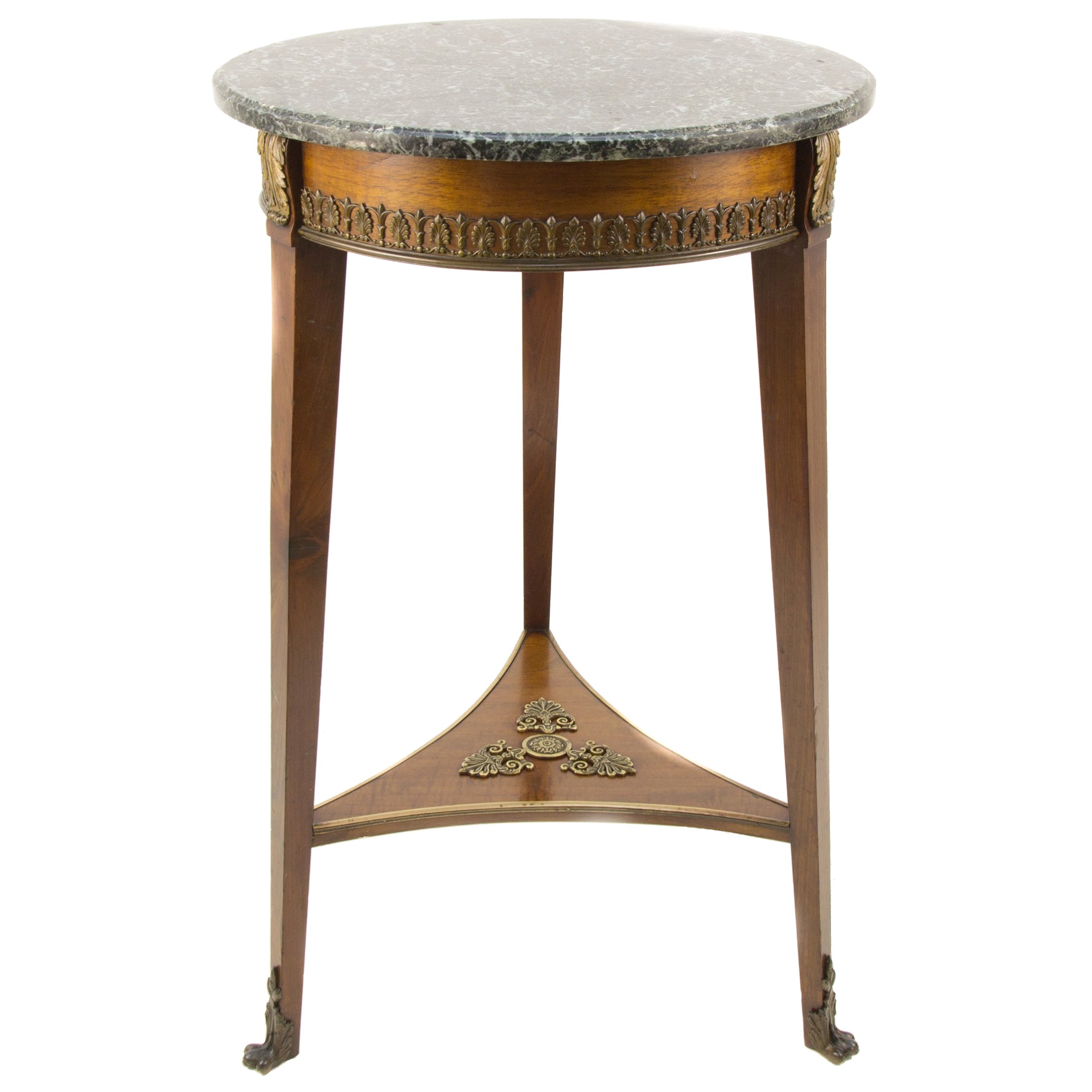 French Empire Style Side Table For Sale at 1stDibs