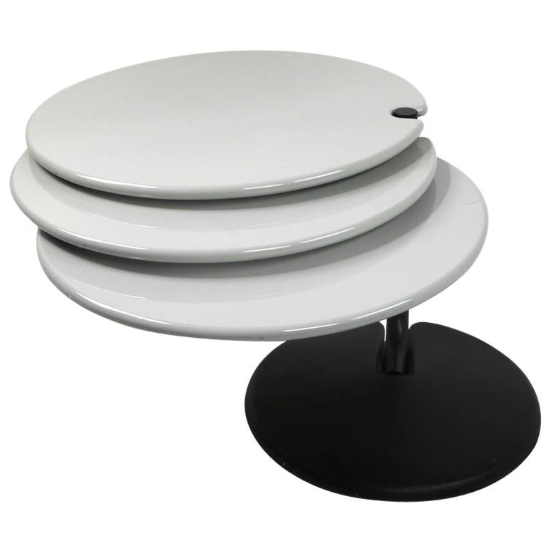 Postmodern Adjustable Table after Joe Colombo at 1stDibs