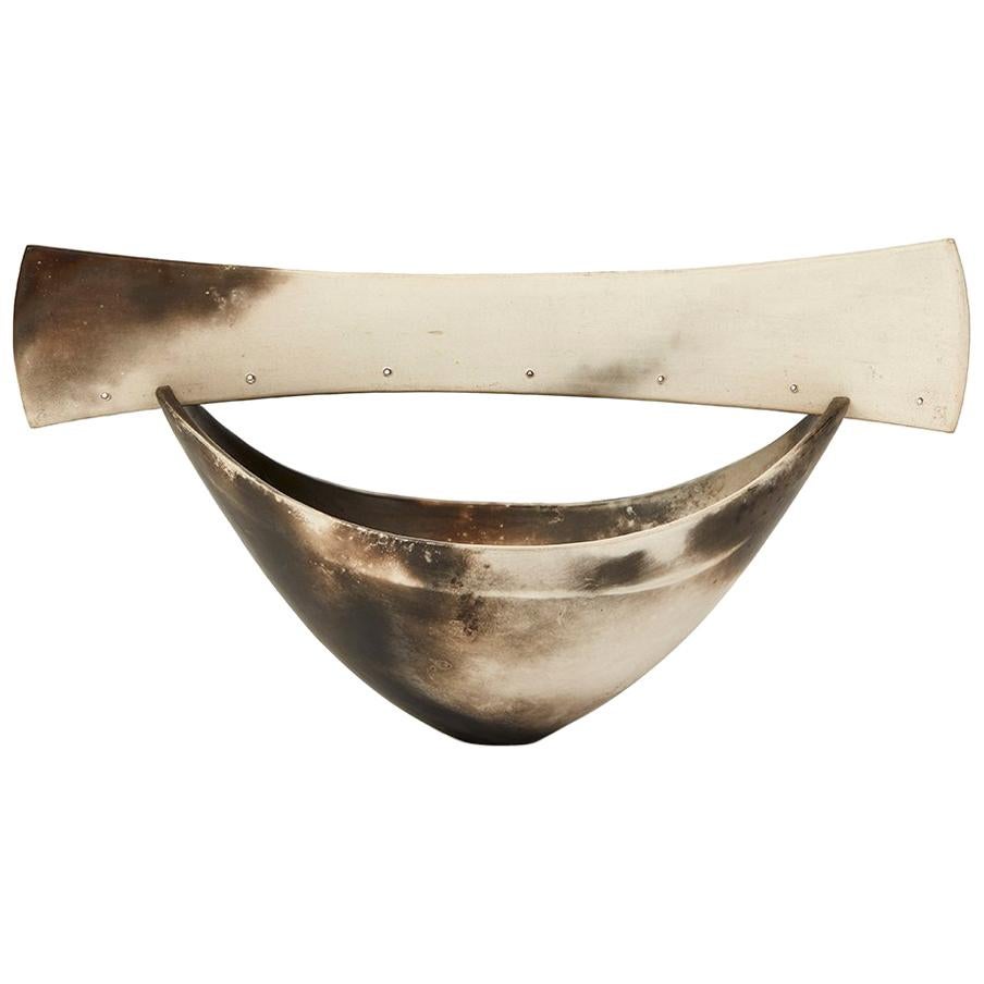 Old or Antique Studio Pottery Aquamanile Zoomorphic Ram Figure Vessel ...