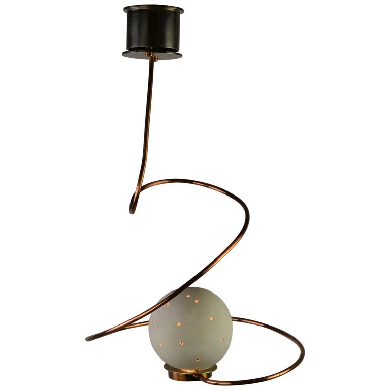 Vintage Futuristic, Space Age Ceiling Light Spherical, 1980s at 1stDibs ...