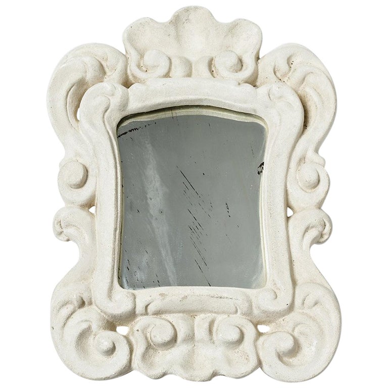Plaster Mirror, circa 1940 at 1stDibs