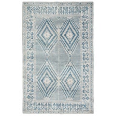 Blue Indian Rug at 1stdibs