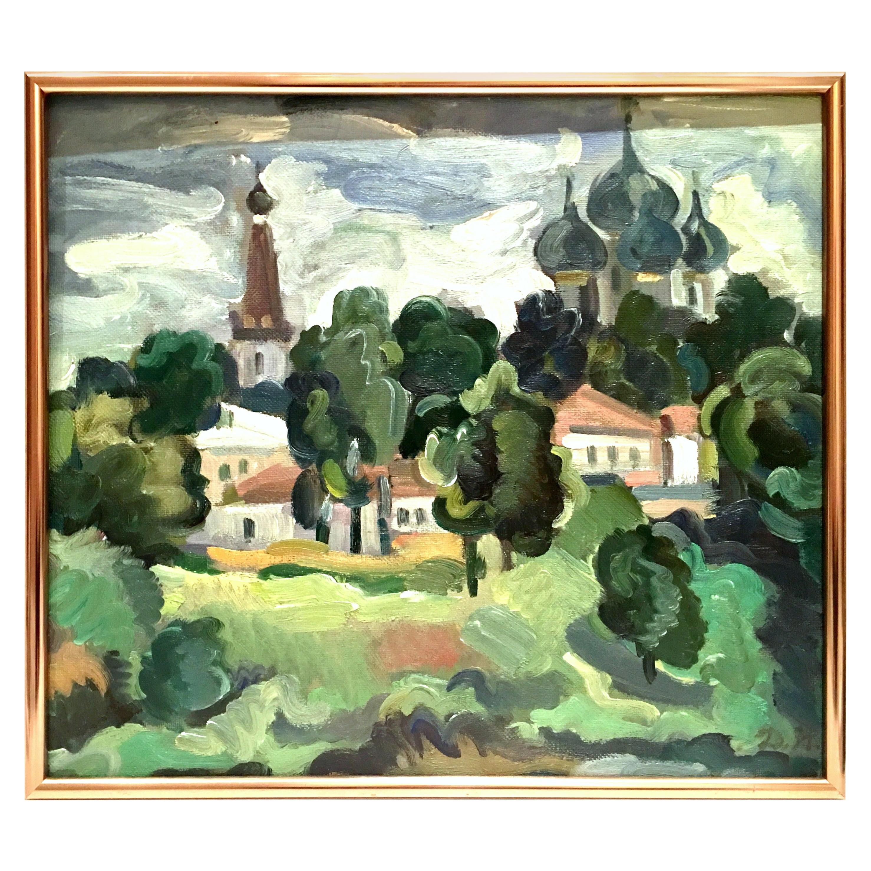 Eric Knoote "Picture Frame" Abstract Painting on Wood, 1995 For Sale at ...