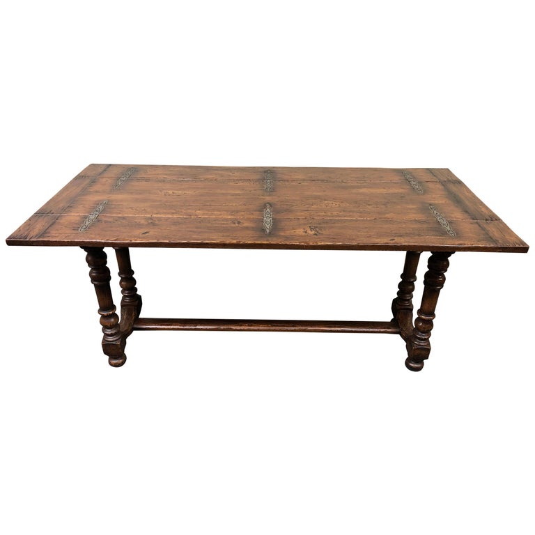 Rustic Convertible Console and Table For Sale at 1stDibs