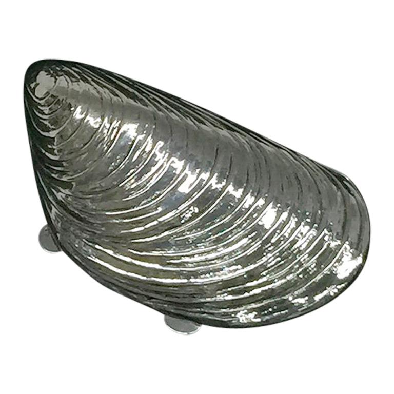 Dutch Silver Mussel Shell by N.S. Gotlieb, 20th Century at 1stDibs