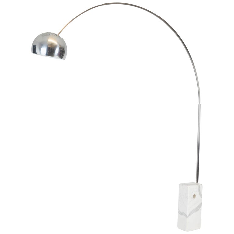 Original Arco Lamp by Achille Castiglioni for Flos at 1stDibs