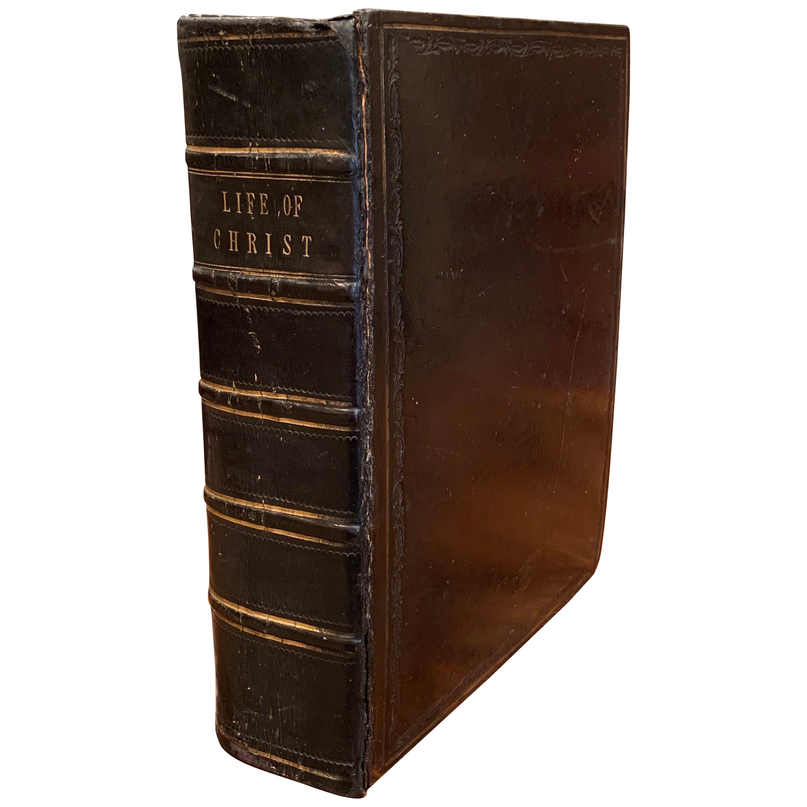 19th Century English Leather-Bound Holy Bible, Dated 1866 For Sale at ...