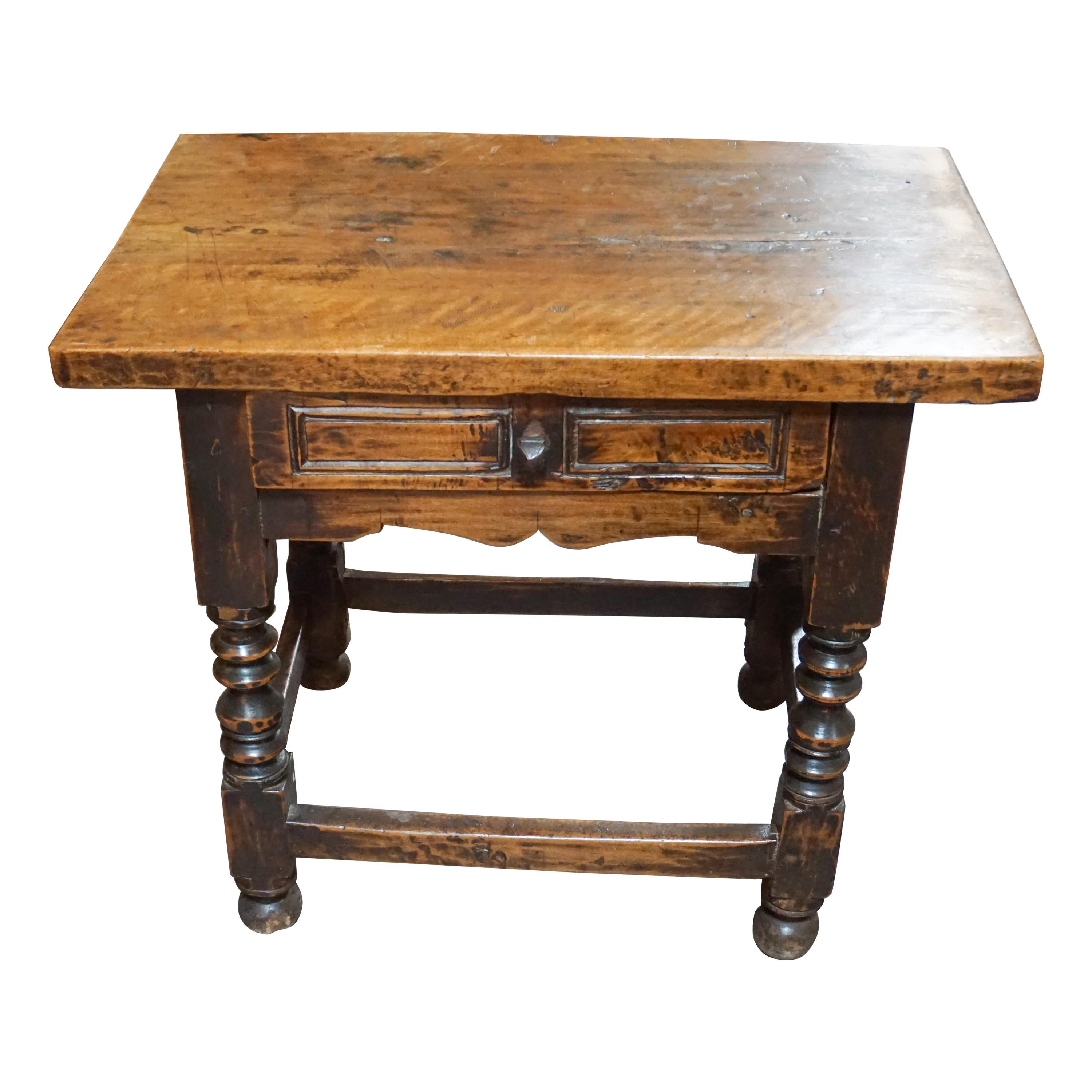 Small Spanish Side Table at 1stDibs