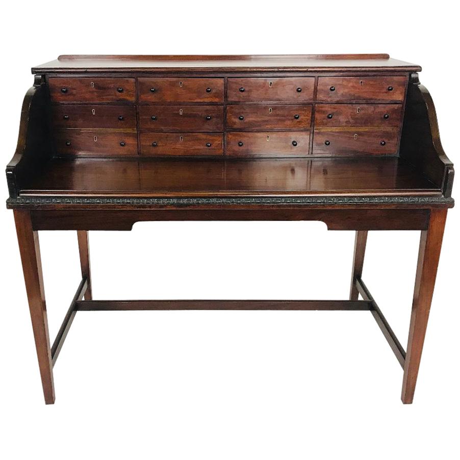 19th Century Federal Style Mahogany Desk at 1stDibs | federal style desk