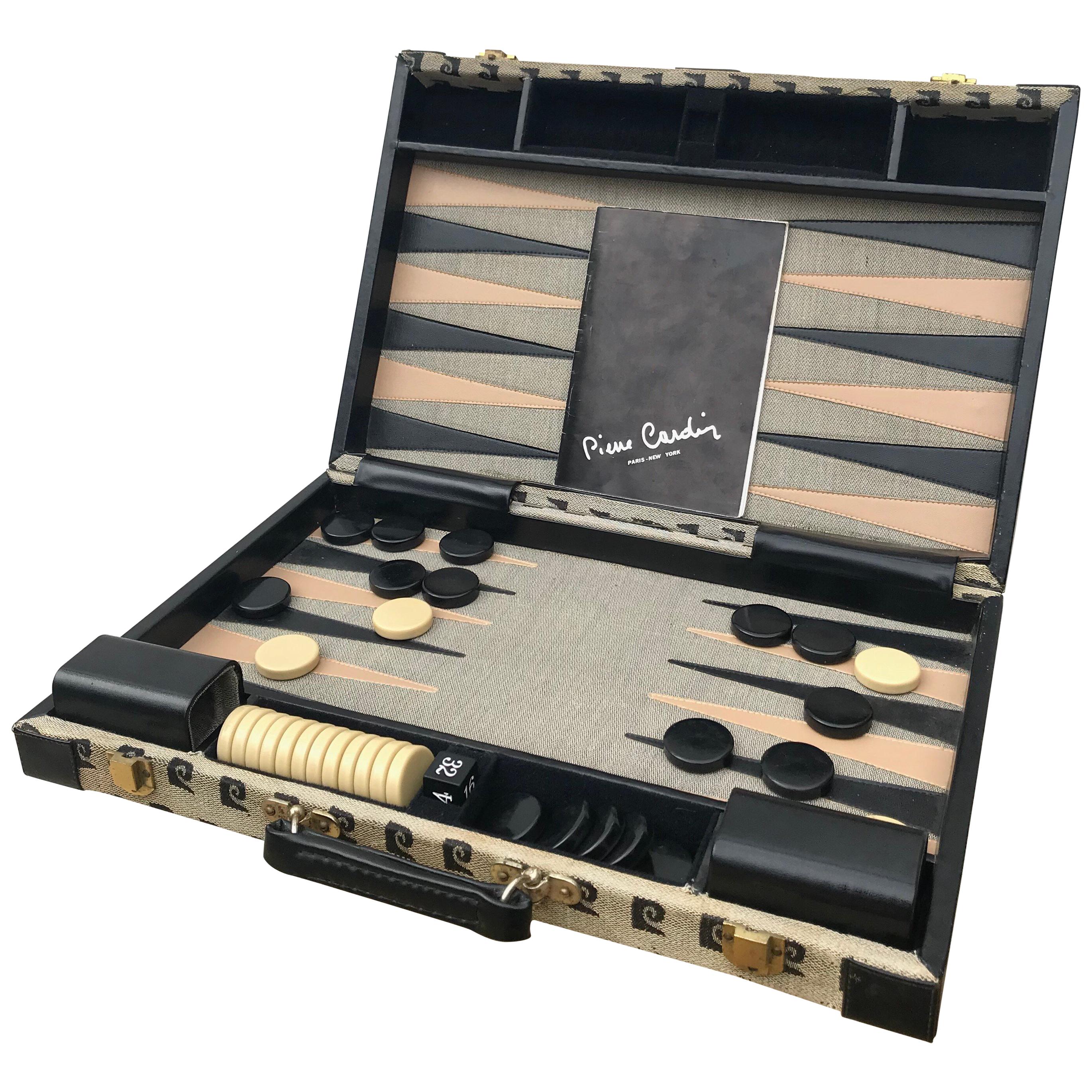 Pierre Cardin Backgammon Set, 1980s at 1stDibs