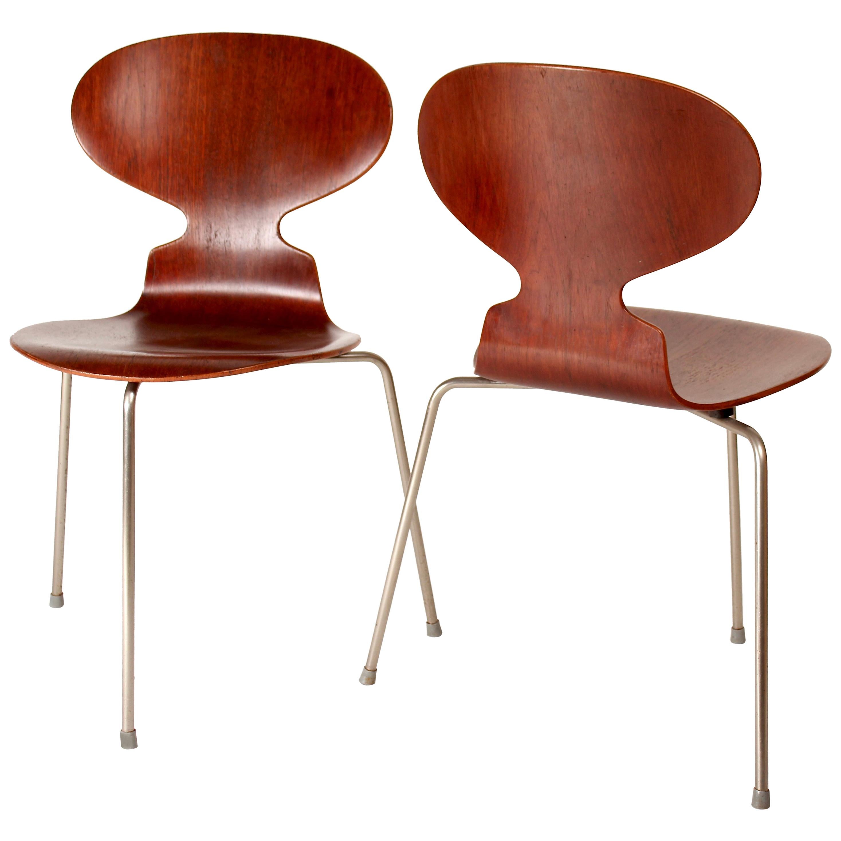 Early Ant Chair Mod. 3100 by Arne Jacobsen for Fritz Hansen at 1stDibs