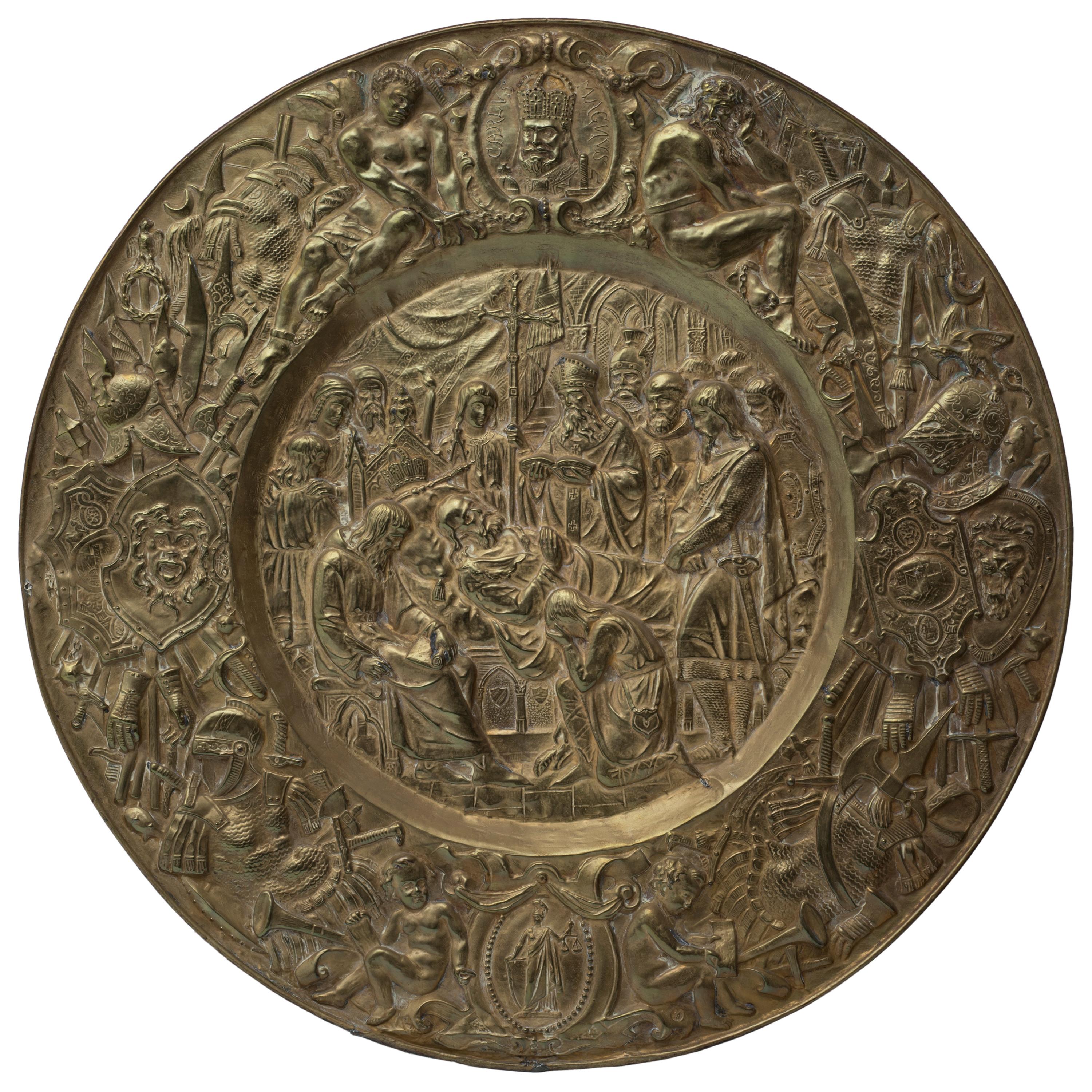 Japanese Plate Flowers Gilt Decorations 18th Century For Sale at 1stDibs