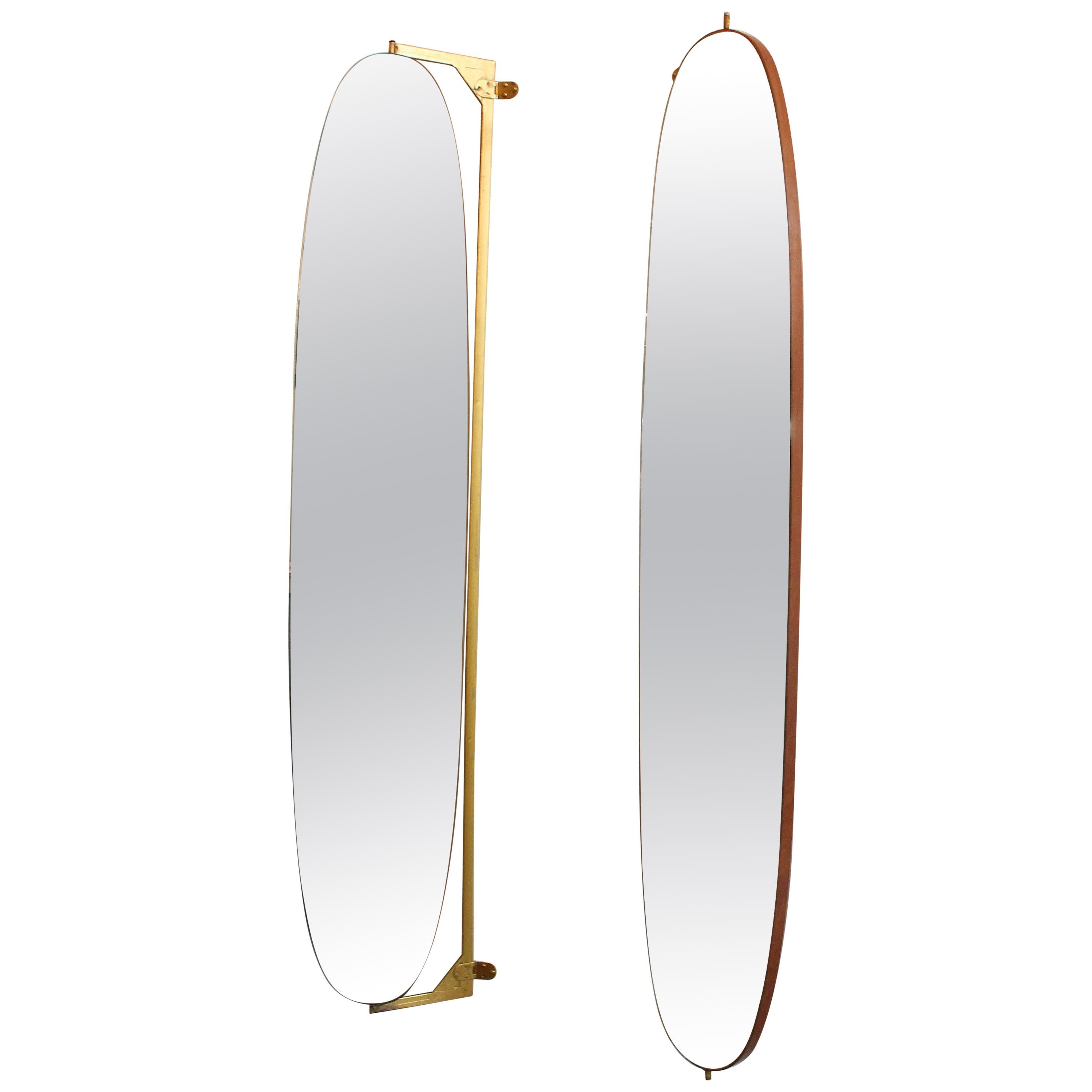 Pair of Large Italian Wall Mirrors at 1stDibs