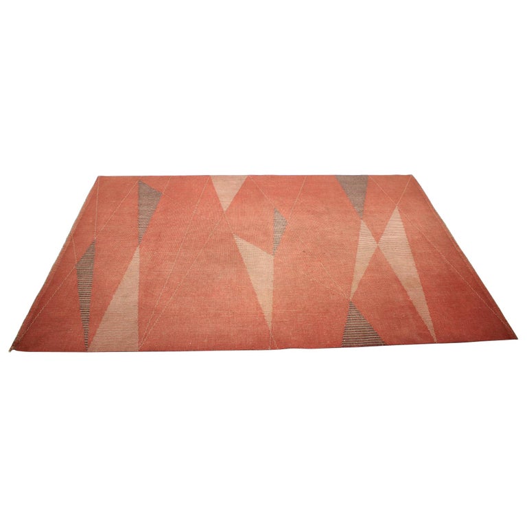Geometric Carpet or Rug, 1950s For Sale at 1stDibs