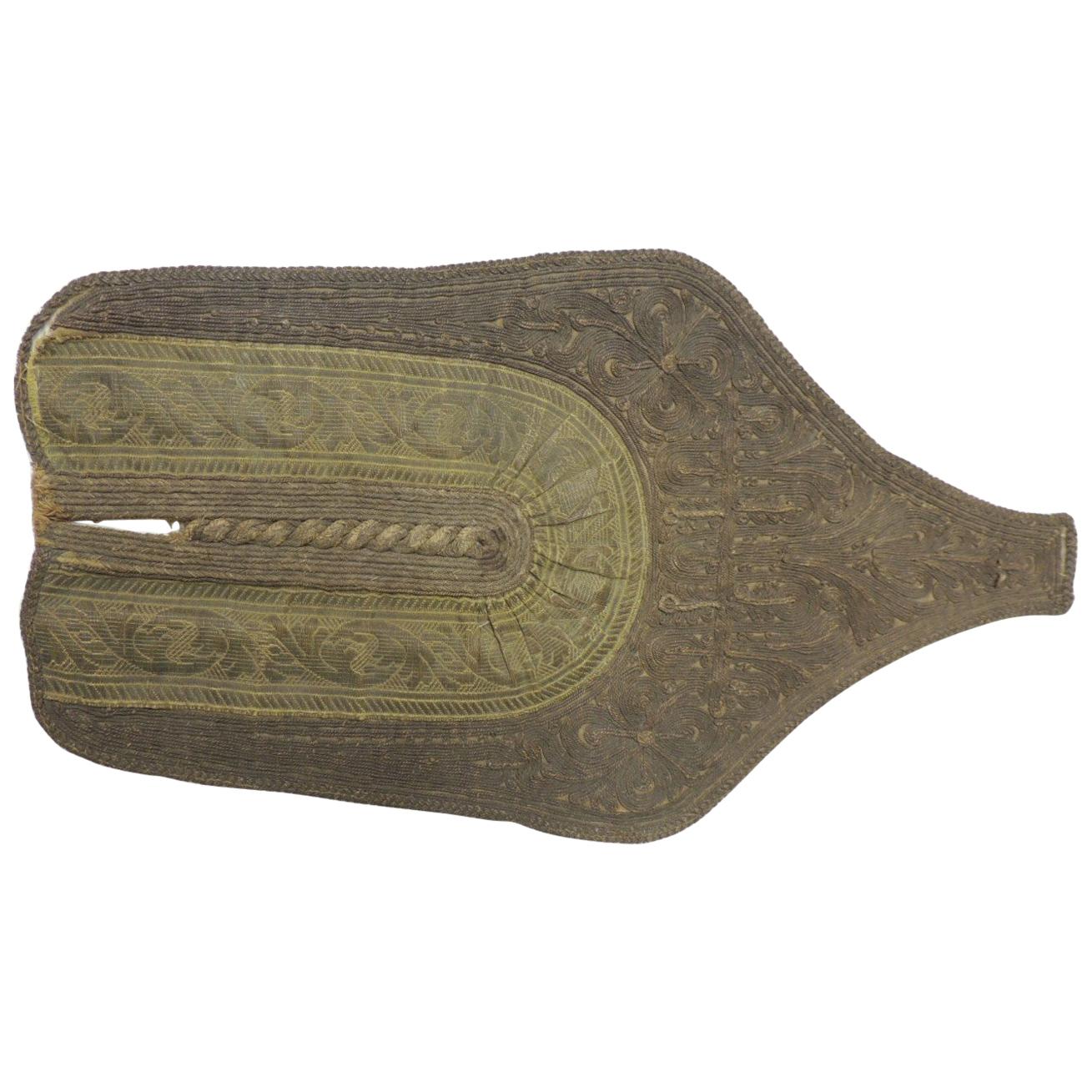 18th Century Persian Robes Adornments Embroidery Panel For Sale at 1stDibs