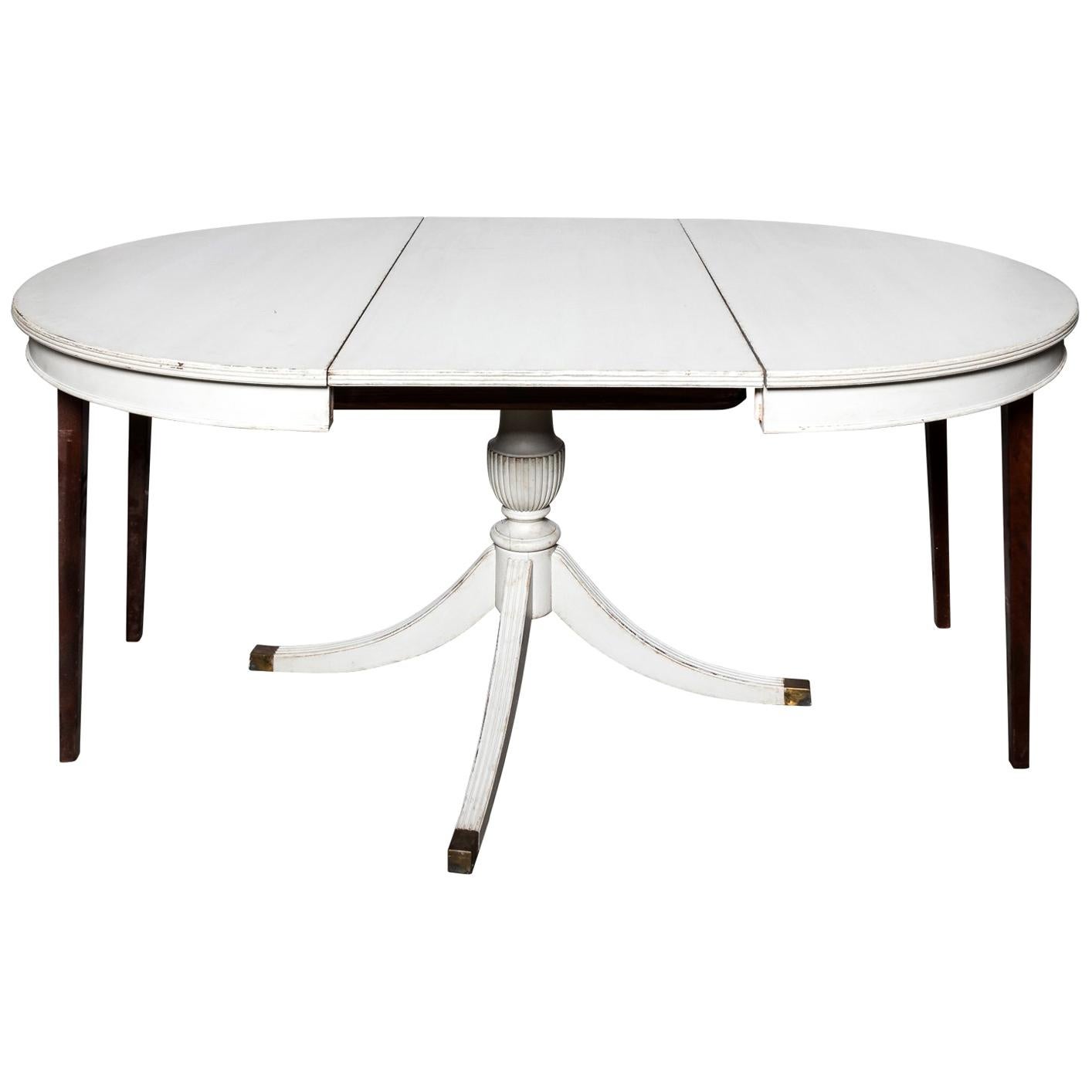 English 20th Century Painted Regency Table For Sale at 1stDibs