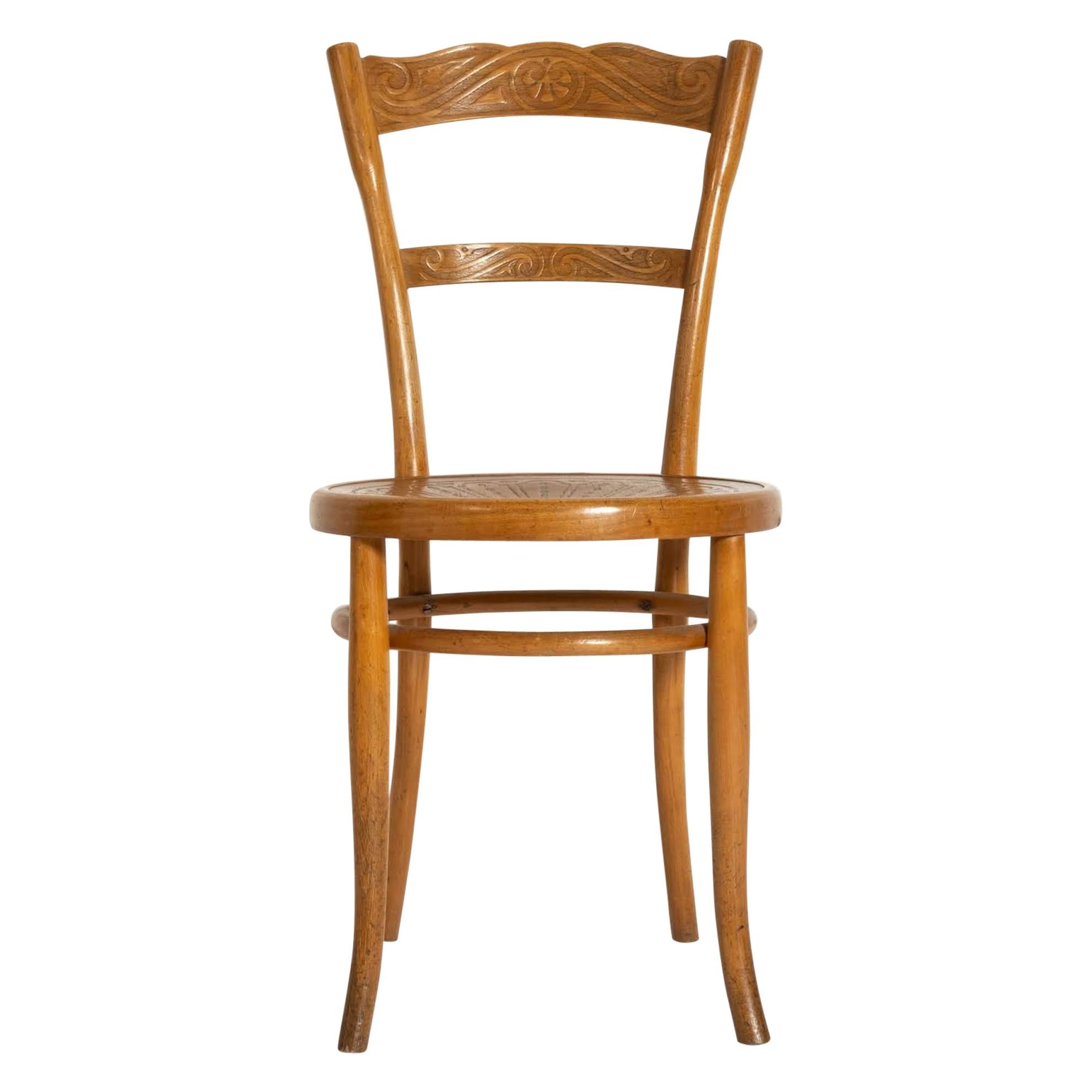 Iconic Jacob and Josef Chair Set of Four, Austria, circa 1950 For Sale ...