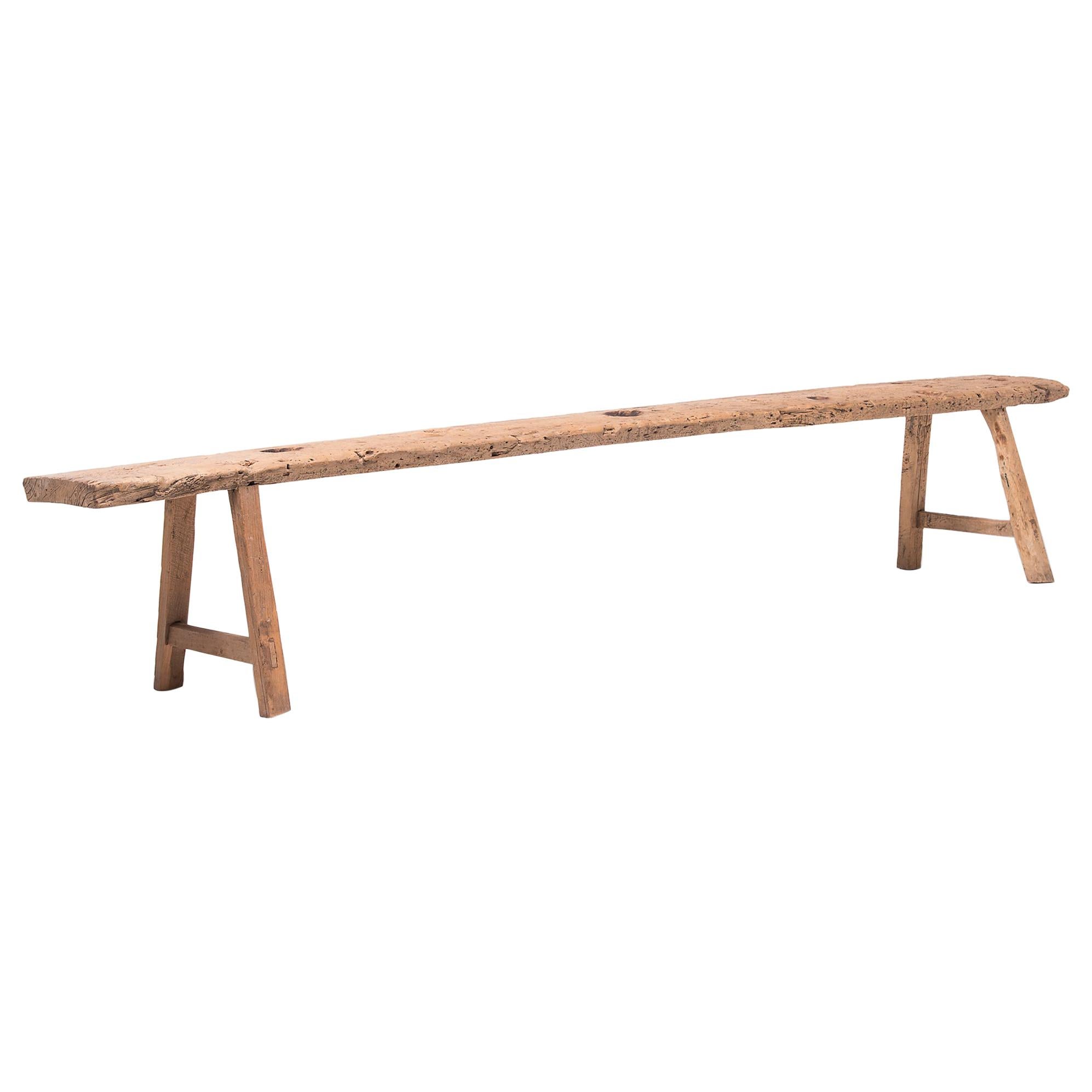 Early 20th Century Chinese Hutong Bench at 1stDibs | long narrow bench