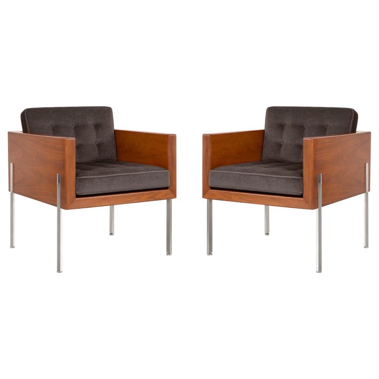 Pair of Mid-Century Modern Harvey Probber Architectural Series Cube ...