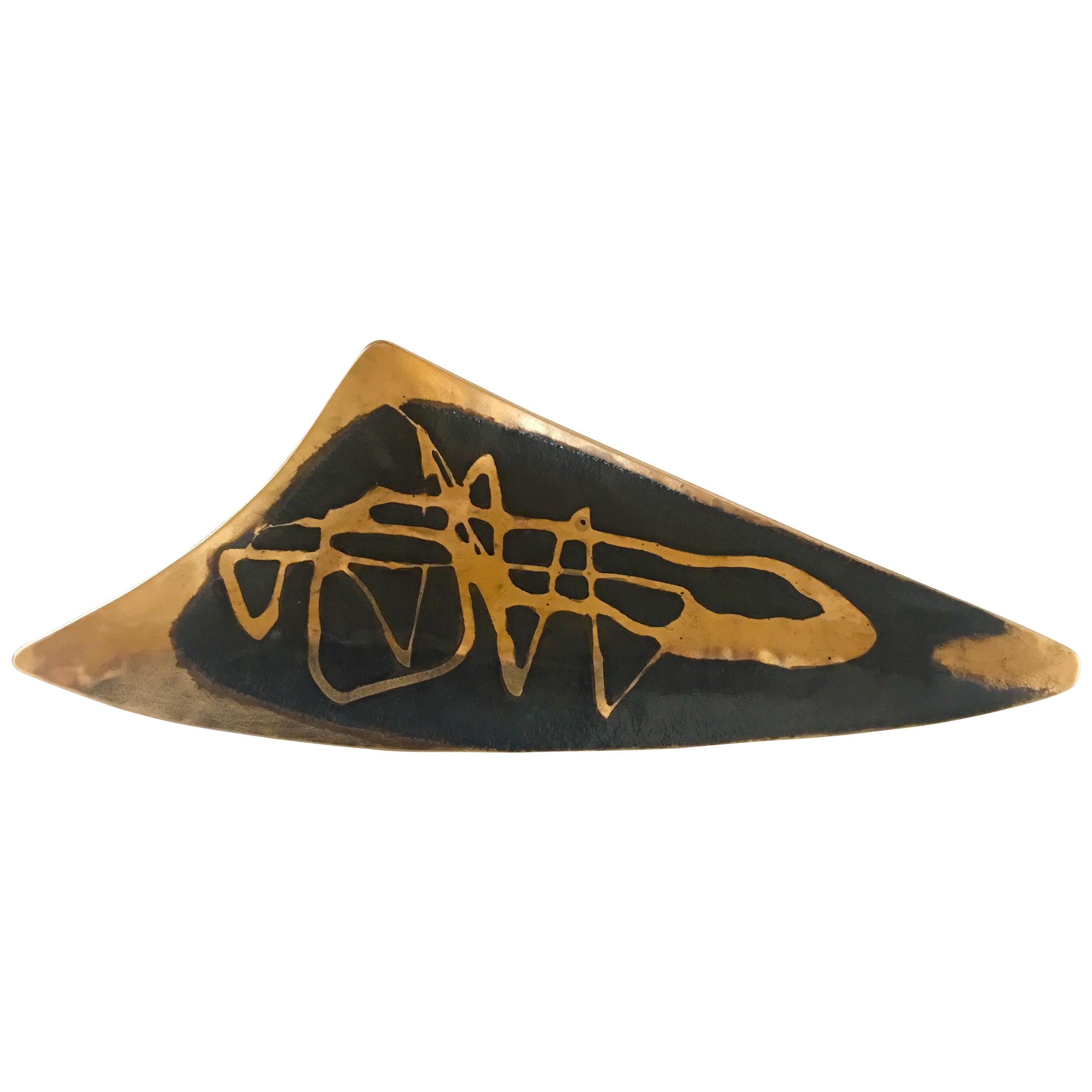 Ed Wiener Copper Tray, 1950 For Sale at 1stDibs