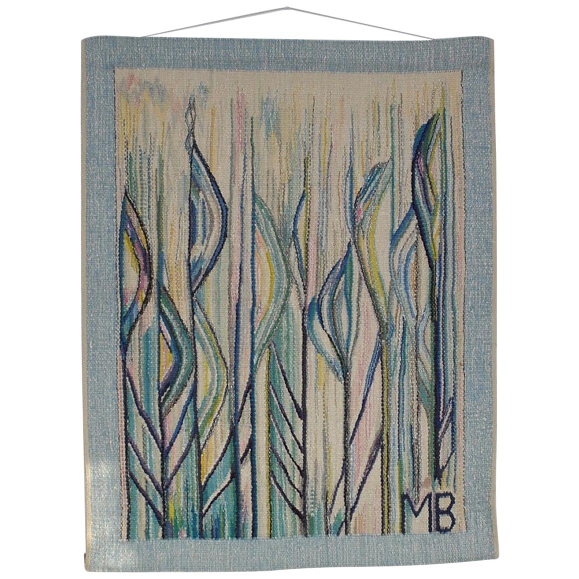 Beautiful Abstract Wool Tapestry by Saul Borisov at 1stDibs