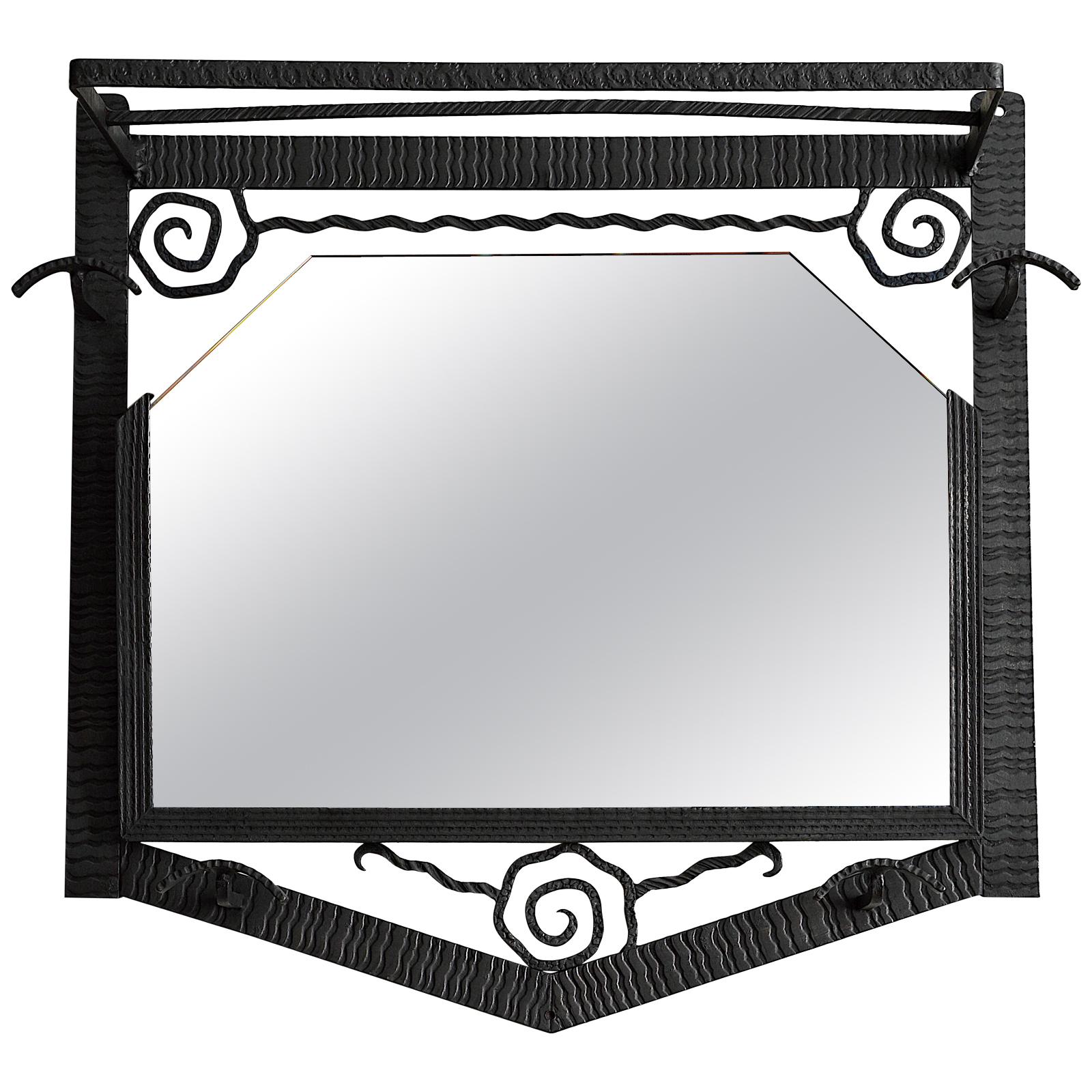 Wrought Iron Wall Mirrors - 86 For Sale at 1stdibs