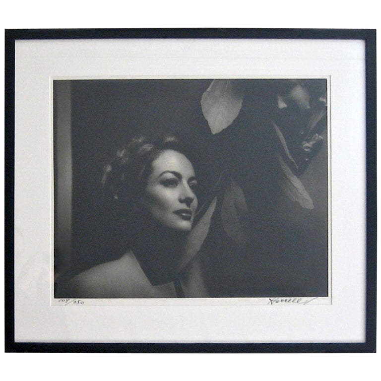 Large George Hurrell Art Deco Framed Photograph of Joan Crawford ...
