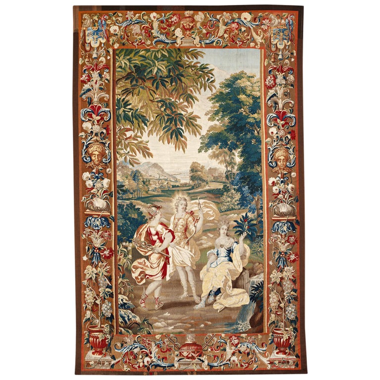 17th Century Belgian Tapestry at 1stdibs