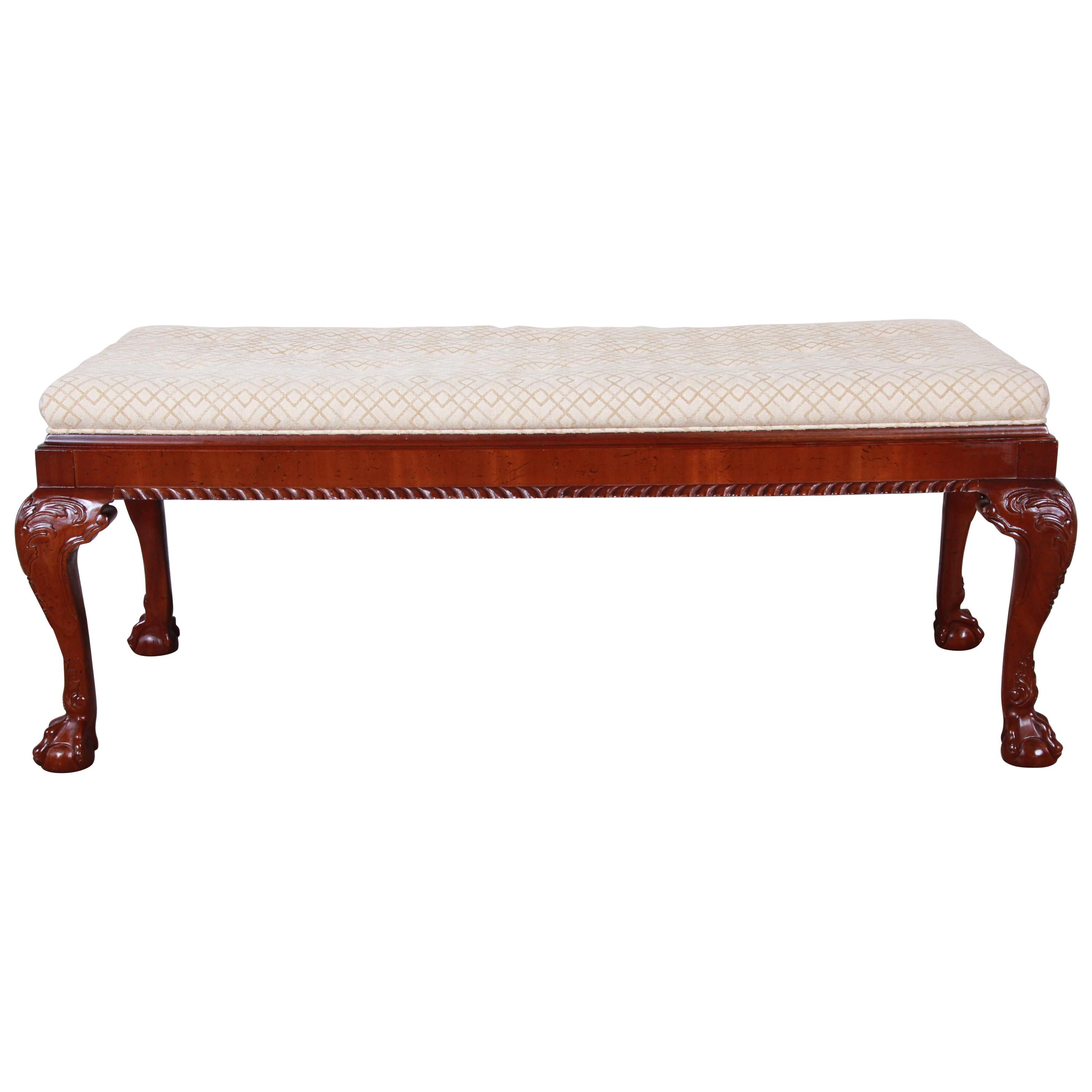 Baker Furniture Stately Homes Irish Baroque Window Bench at 1stDibs ...