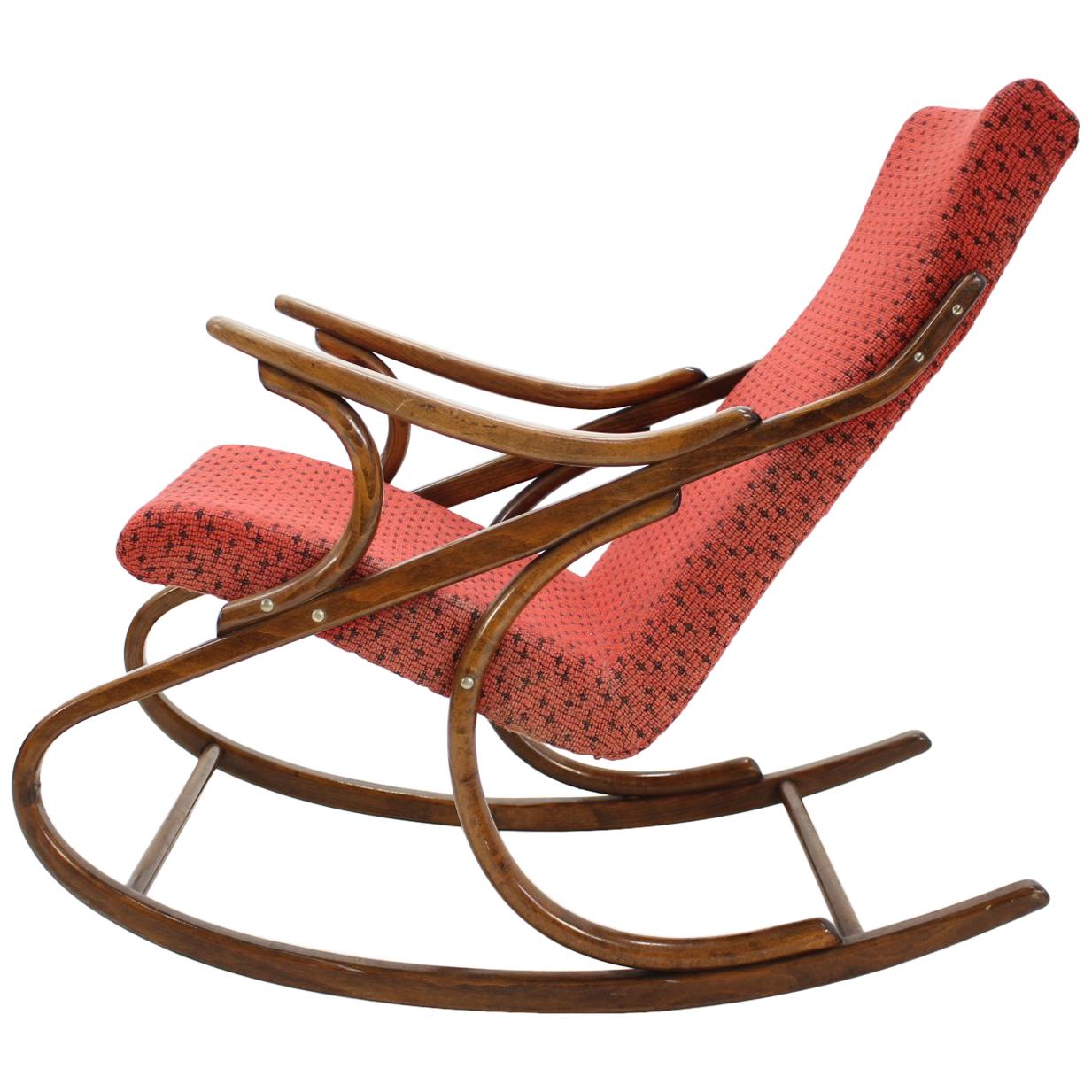 Midcentury Design Rocking Chair / Expo, 1958 at 1stDibs