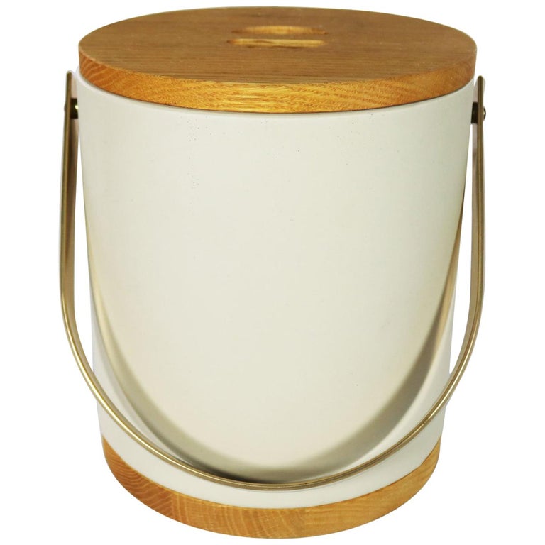 Mid-Century Modern Morgan and Company Bucket Brigade Ice Bucket at 1stDibs