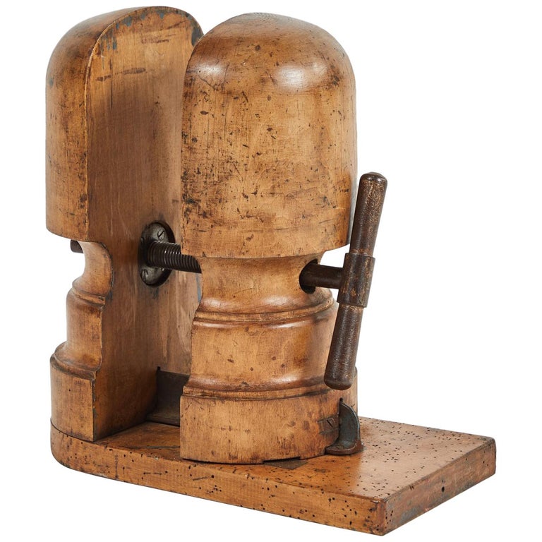 19th Century Wooden Hat Mold at 1stDibs