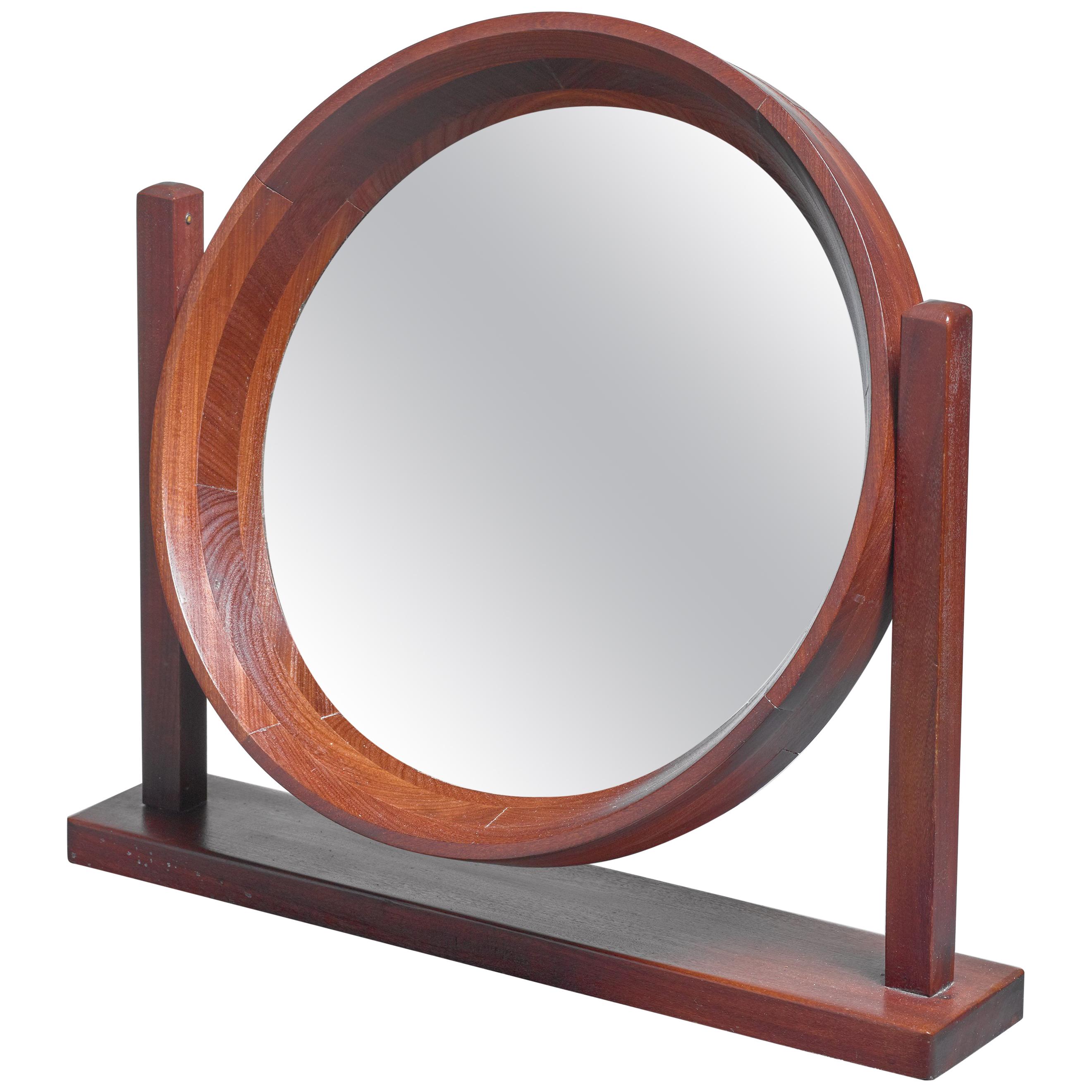 Adjustable Brass Vanity Mirror, Mid Century, 1960s at 1stDibs