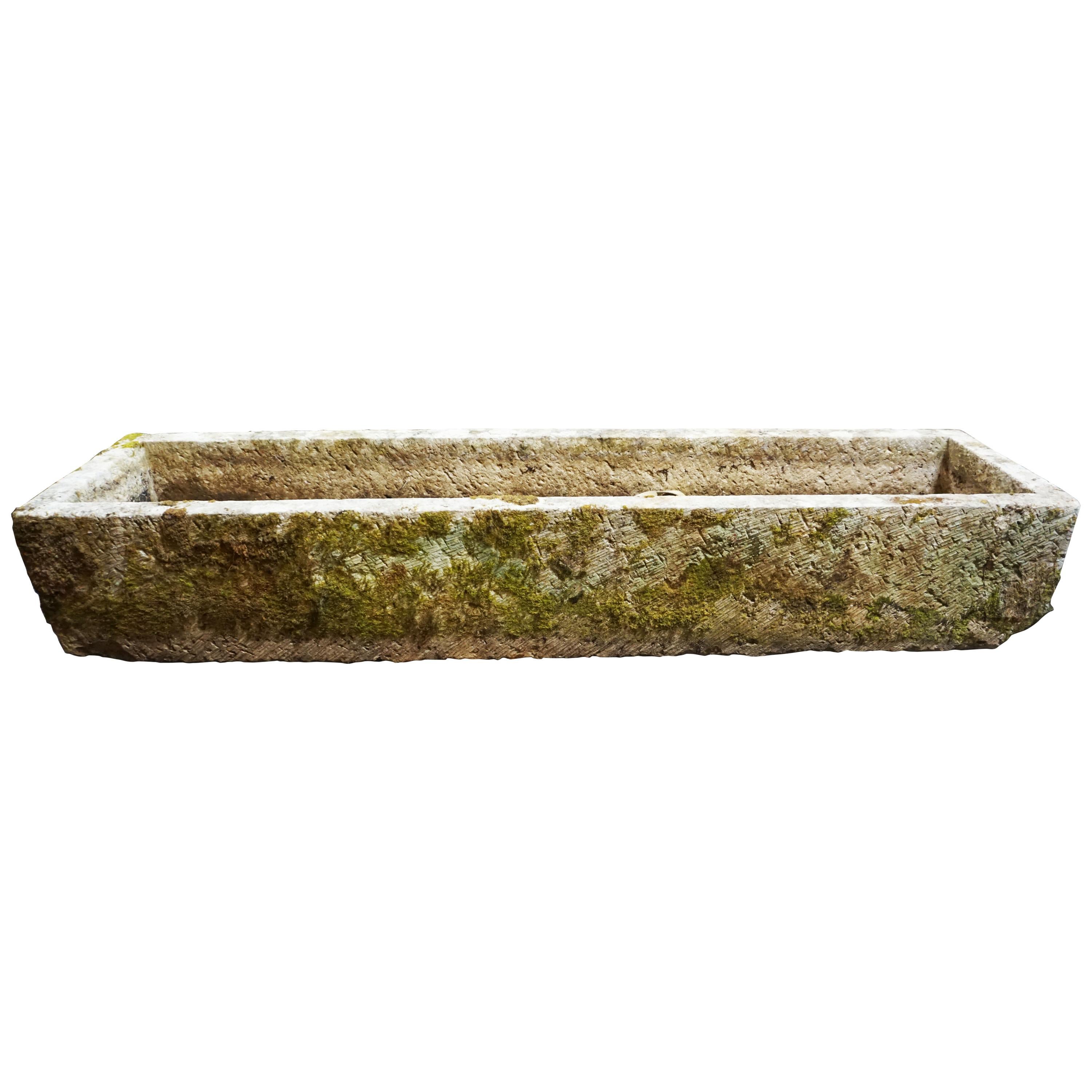 Extra Large Antique French Trough at 1stDibs